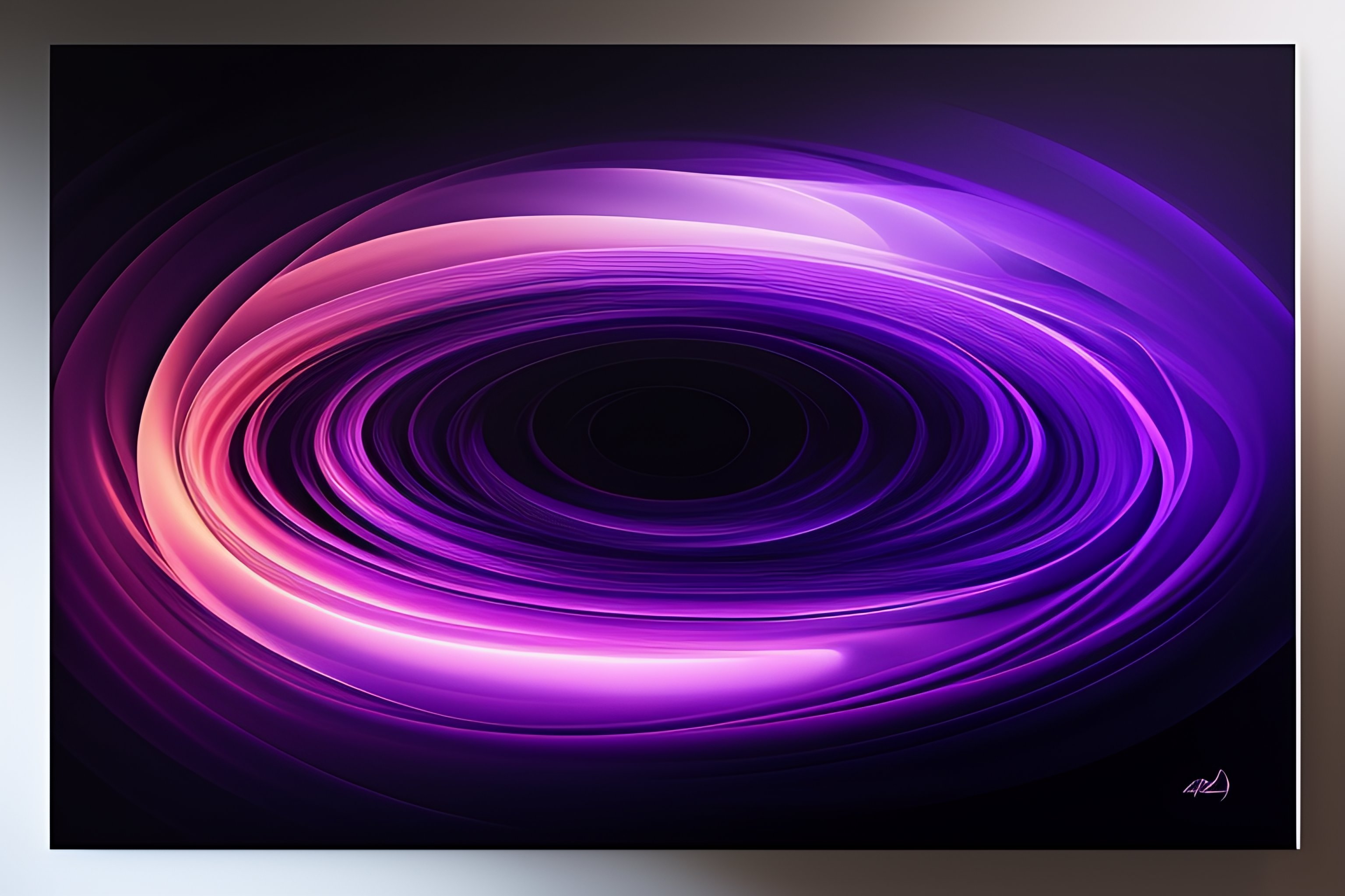 Lexica - 7D Abstract black purple design