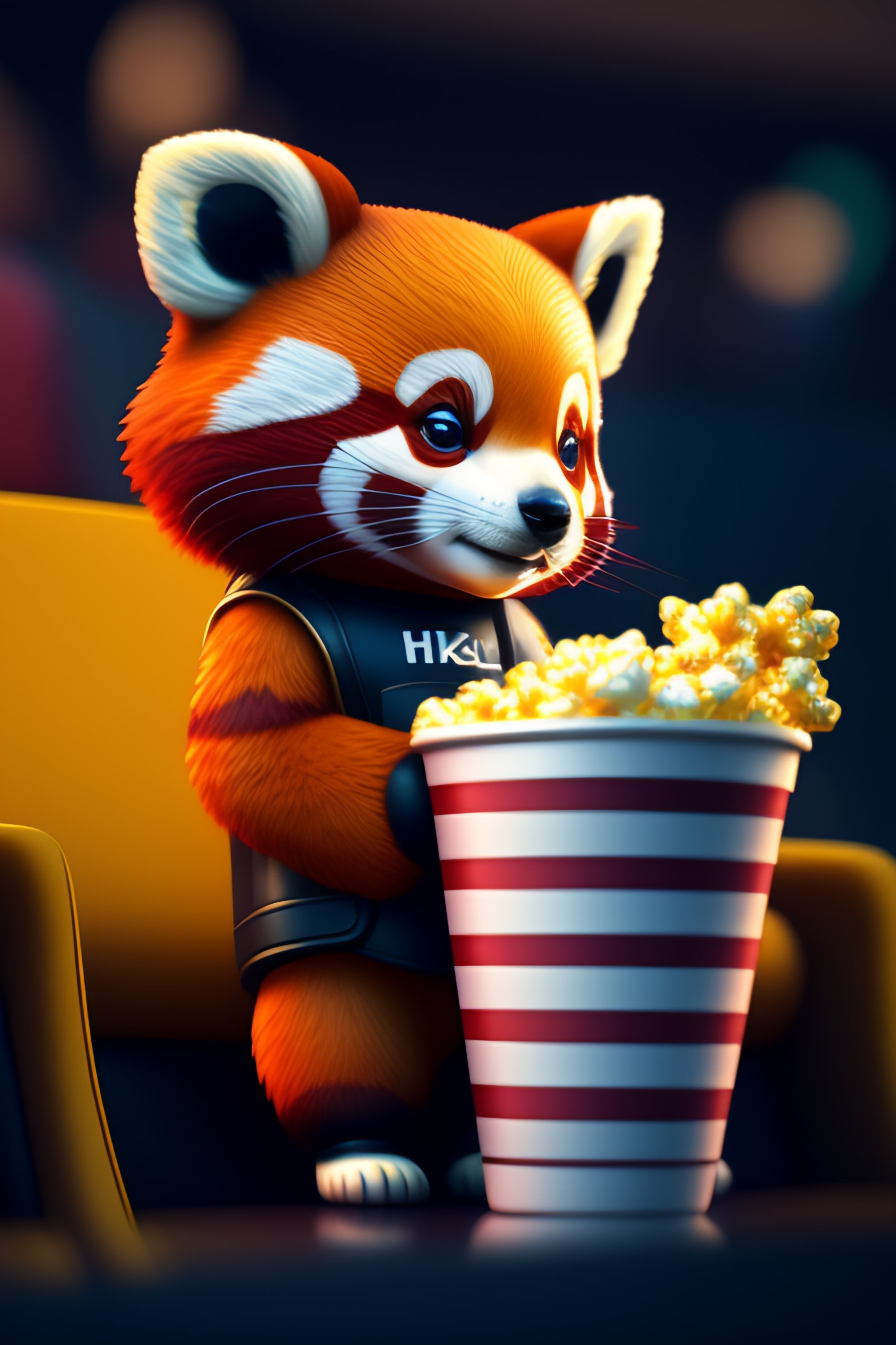 Cute Chibi Red Panda