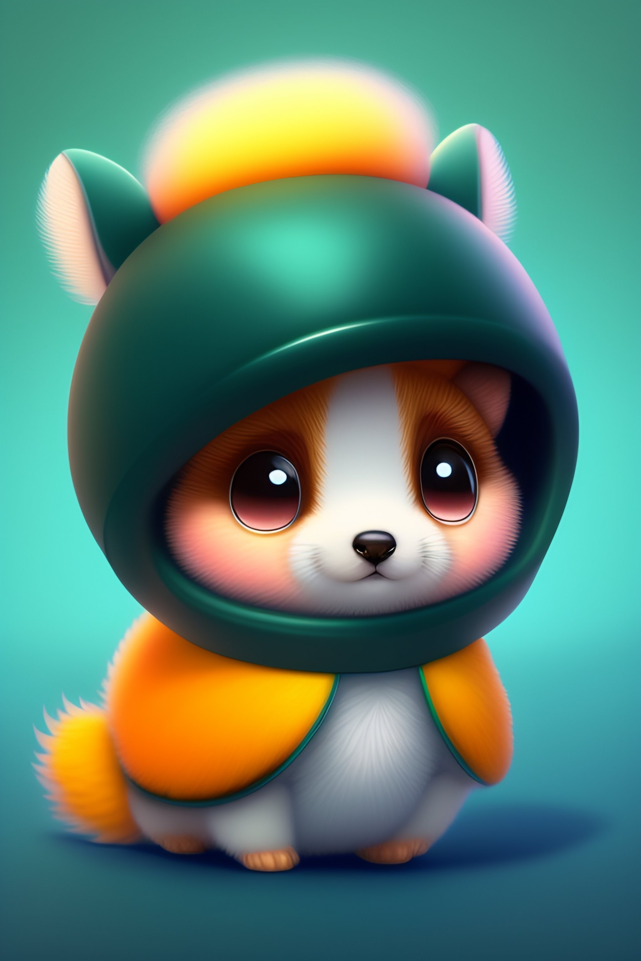 Lexica - CUTE AND ADORABLE CARTOON FLUFFY BABY RHEA, FANTASY, DREAMLIKE ...