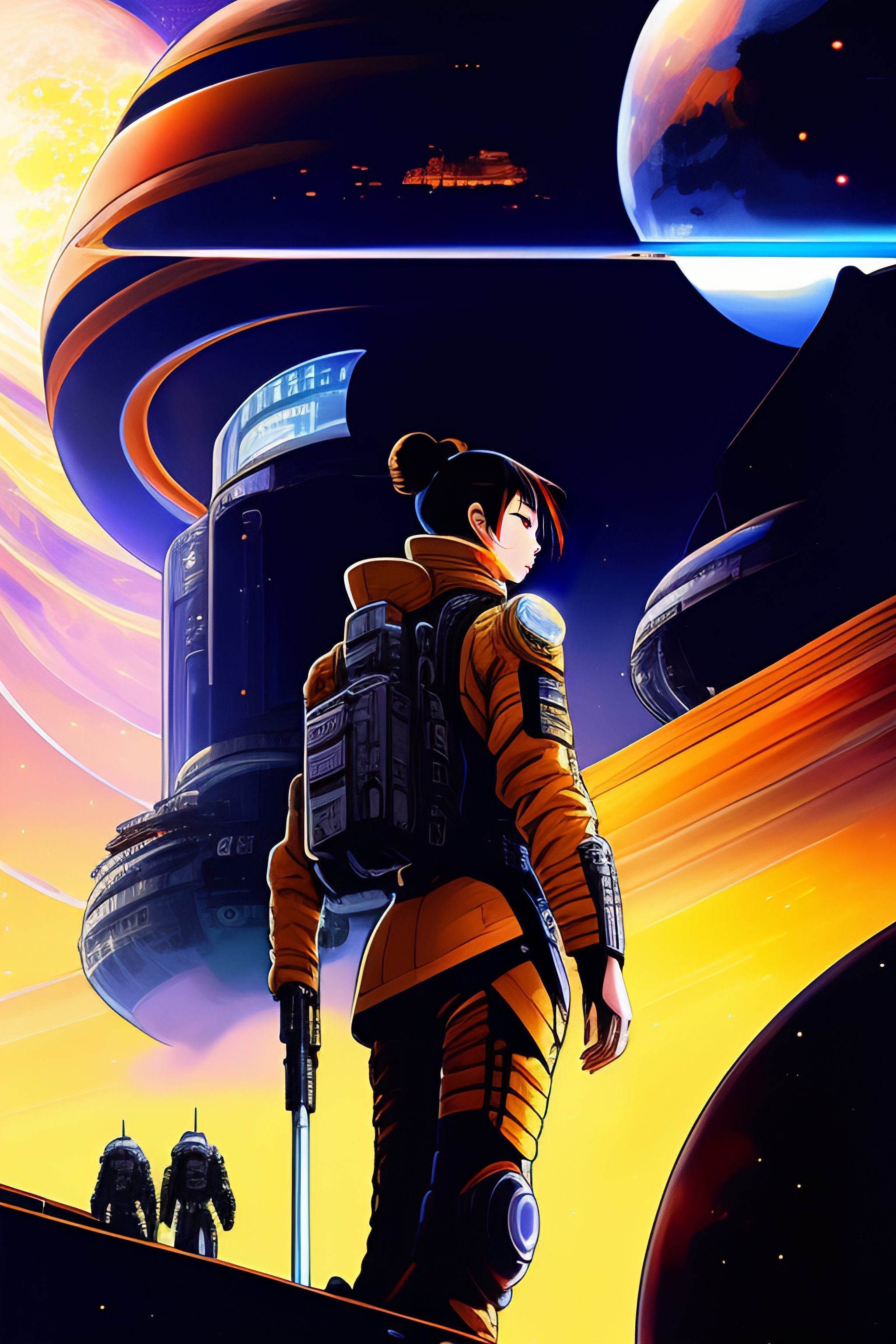 Lexica - Sci-fi graphic novel meets seinen manga style. A sprawling ...