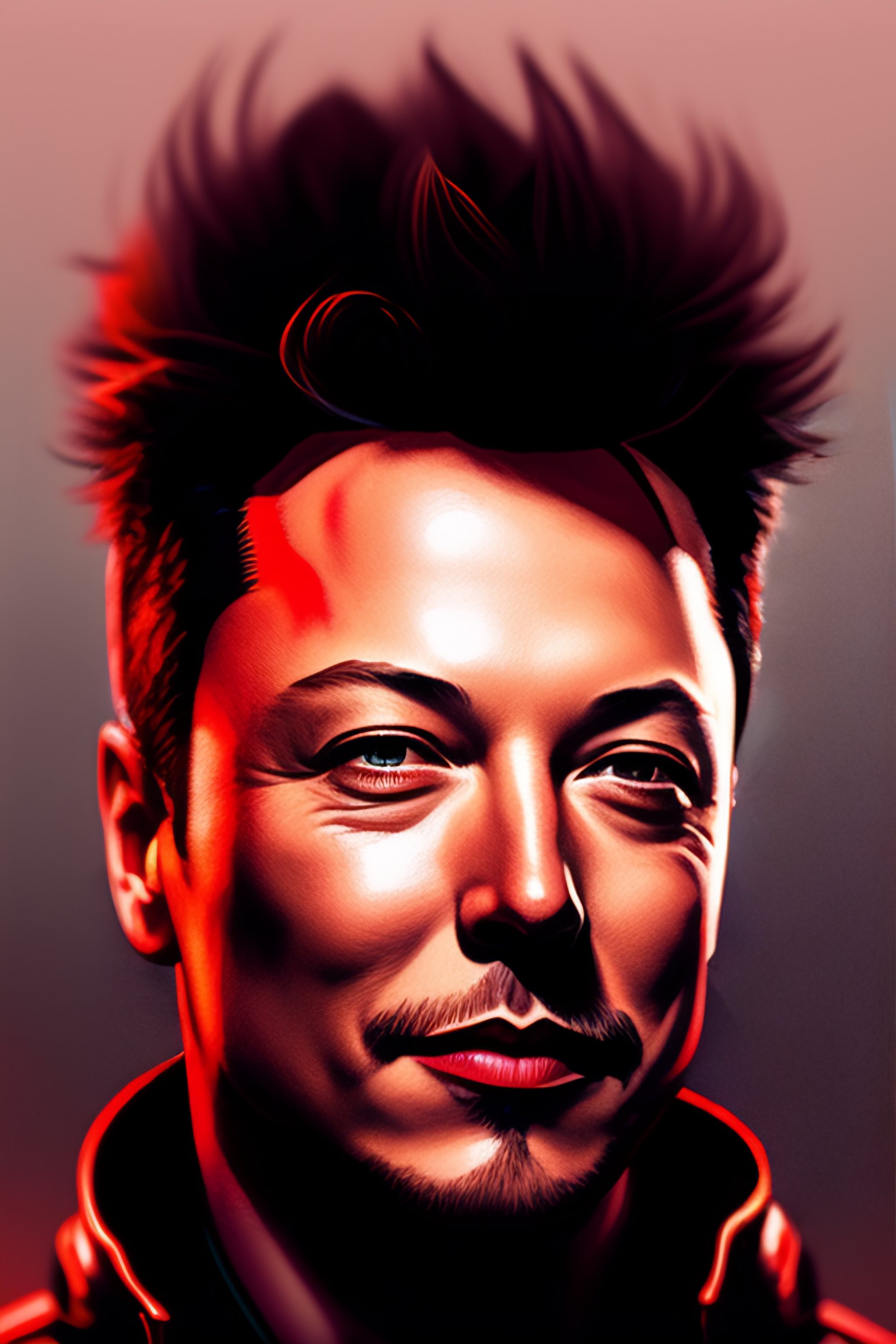 Lexica - Highly detailed portrait of elon musk, by Michael Reeder ...