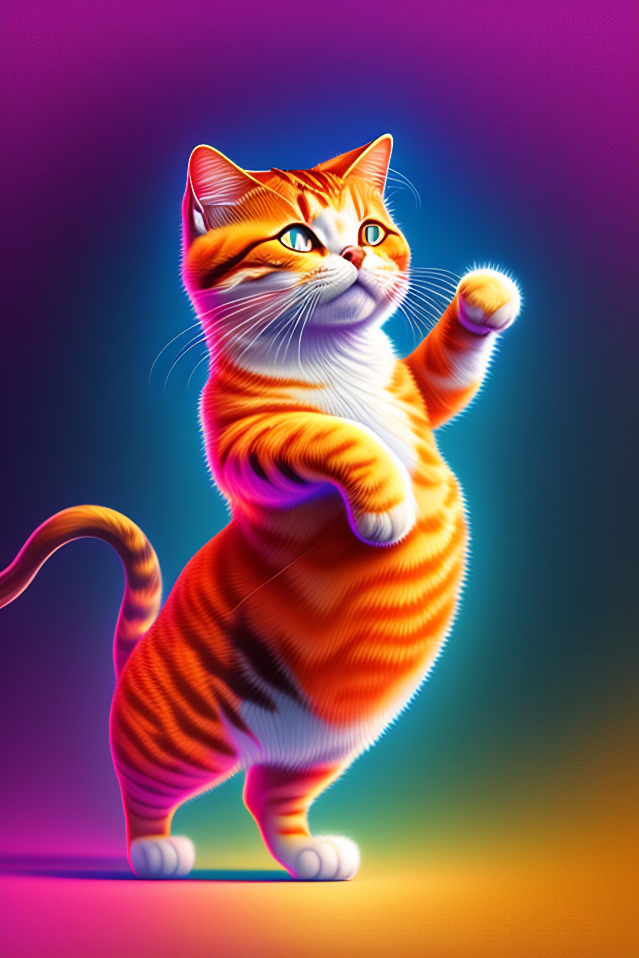 Lexica - Highly detailed dancing cat just dance, art station ...