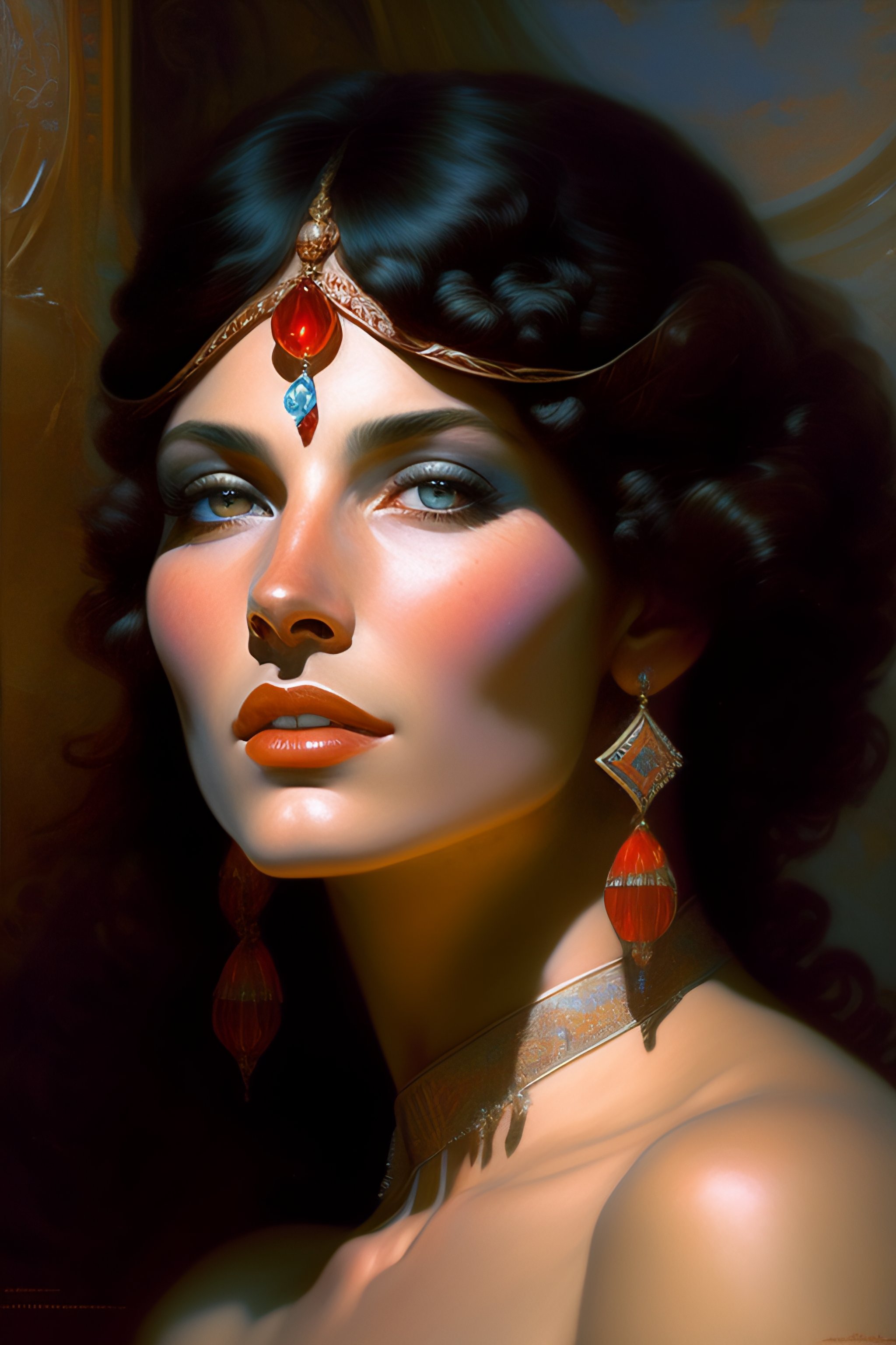 Lexica - Detailed paint of venus, highly detailed paiting by gaston ...