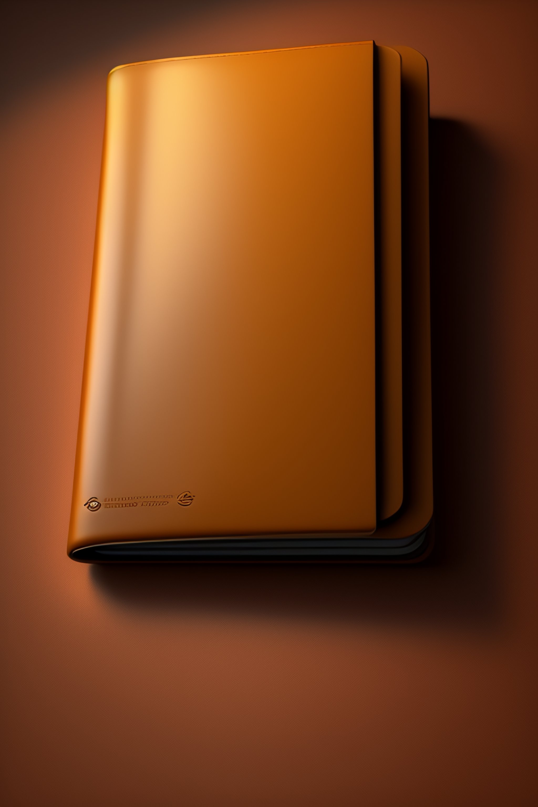 Lexica - Old notebook, open, brown paper, by greg rutkovsky, artstation