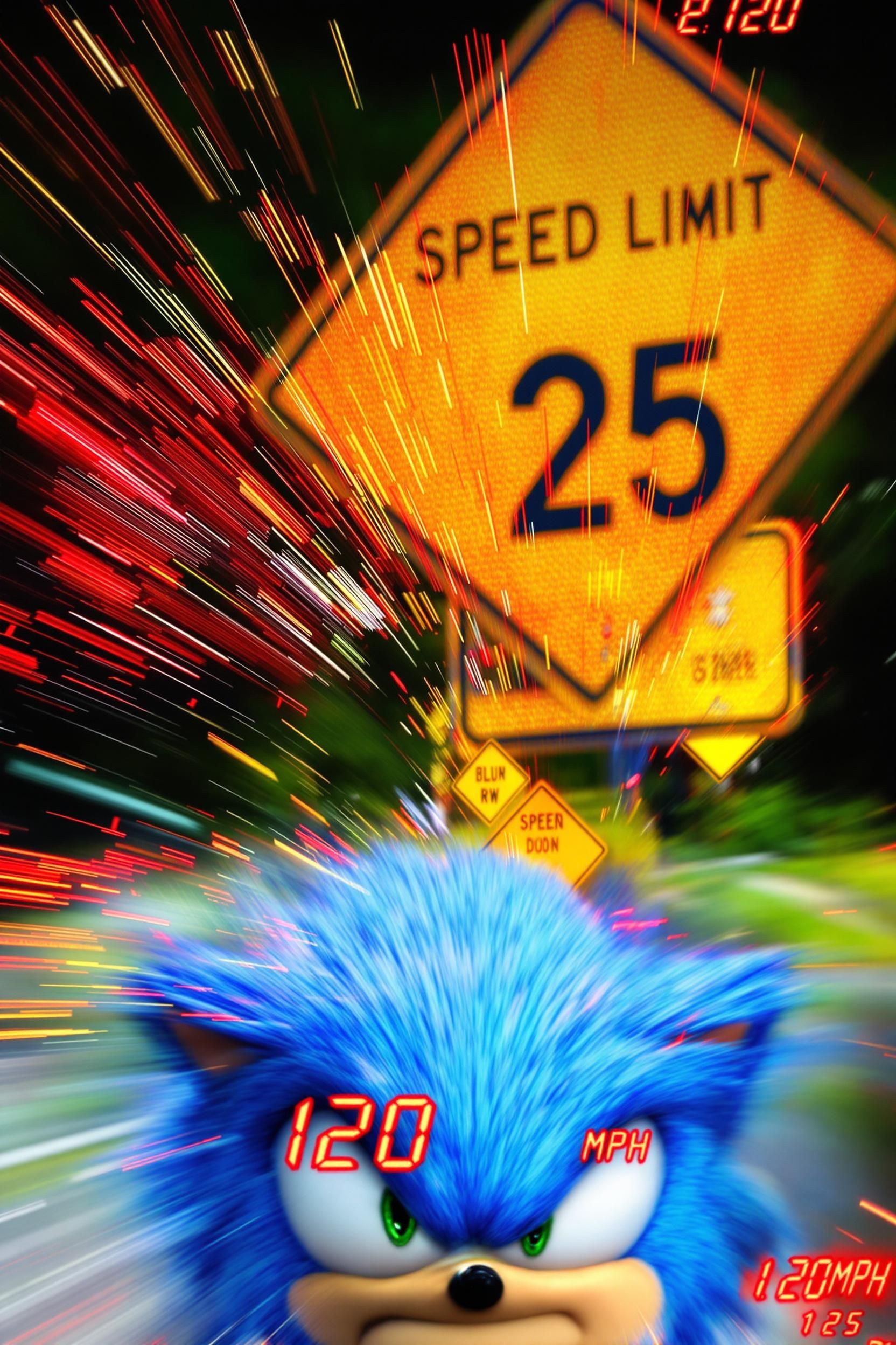 Lexica - Sonic the Hedgehog caught on speed camera running 120mph in a ...