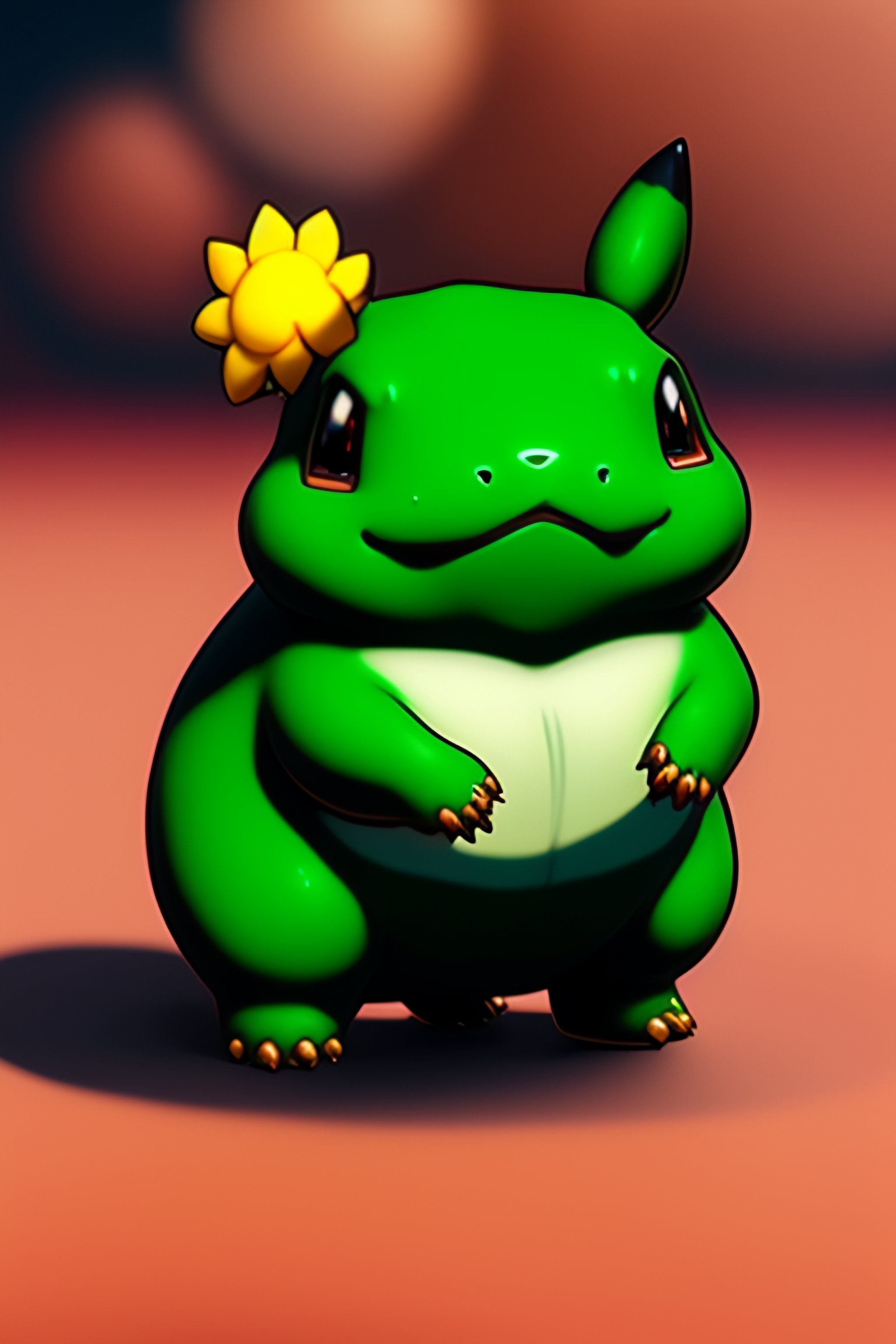 Lexica - Pokemon called bulbassaur replace the flower on its back to a ...