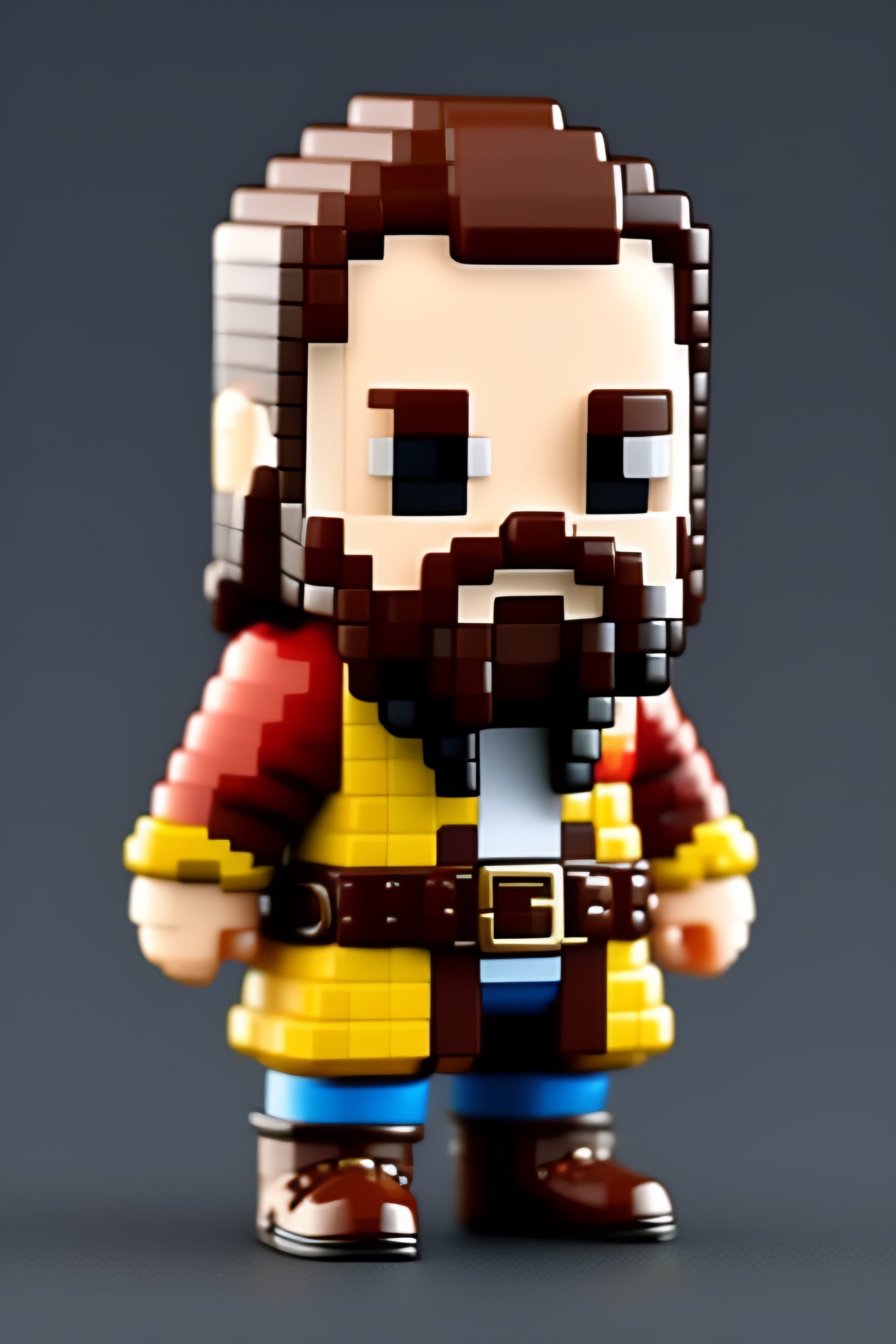 Lexica - Generate a high-quality, highly detailed image of a 3D pixel ...