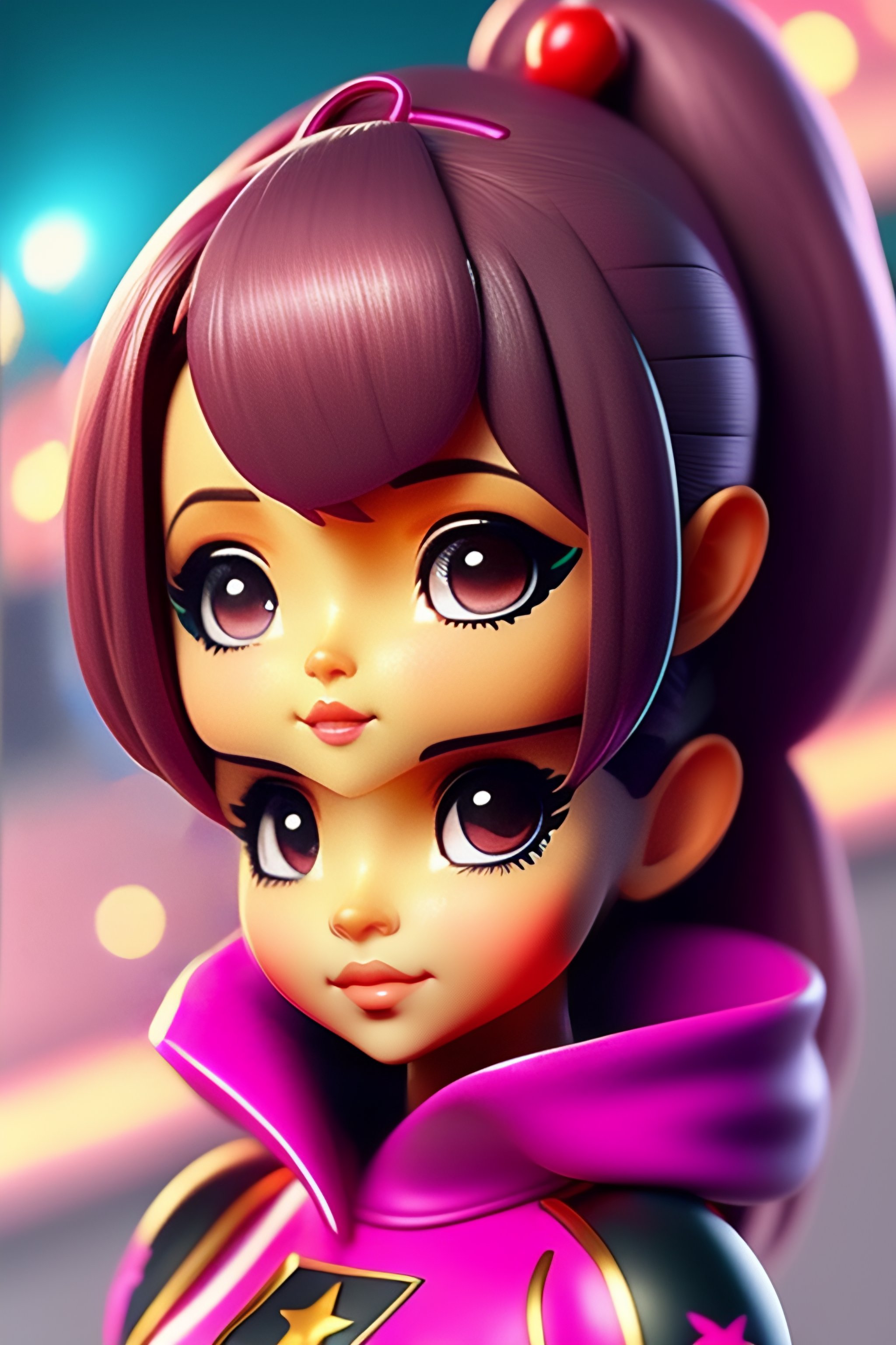 Ariana Grande Anime Character