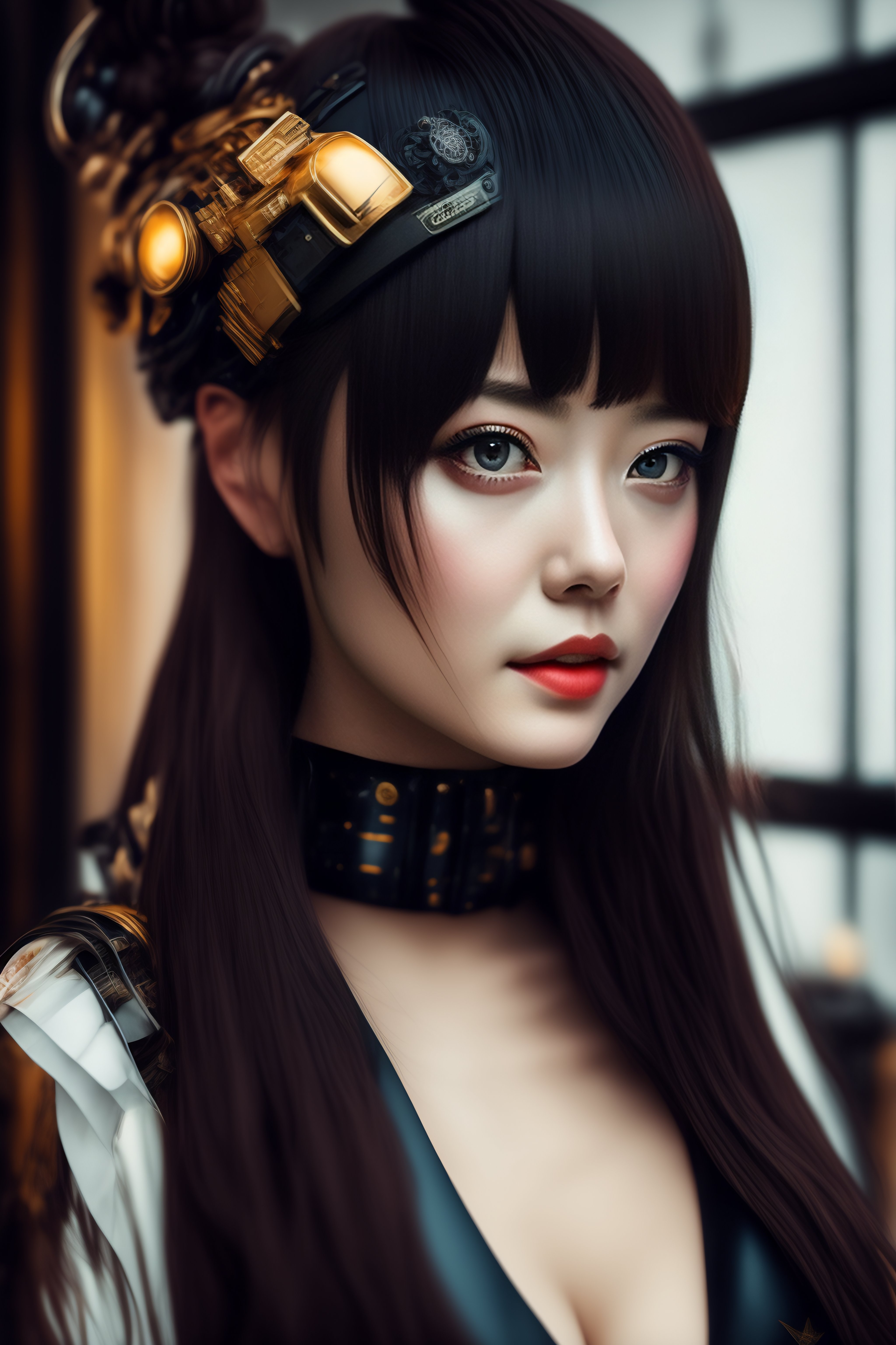 Lexica Photoreal Cosplay Cosplayer Cyber Punk Kanna Hashimoto