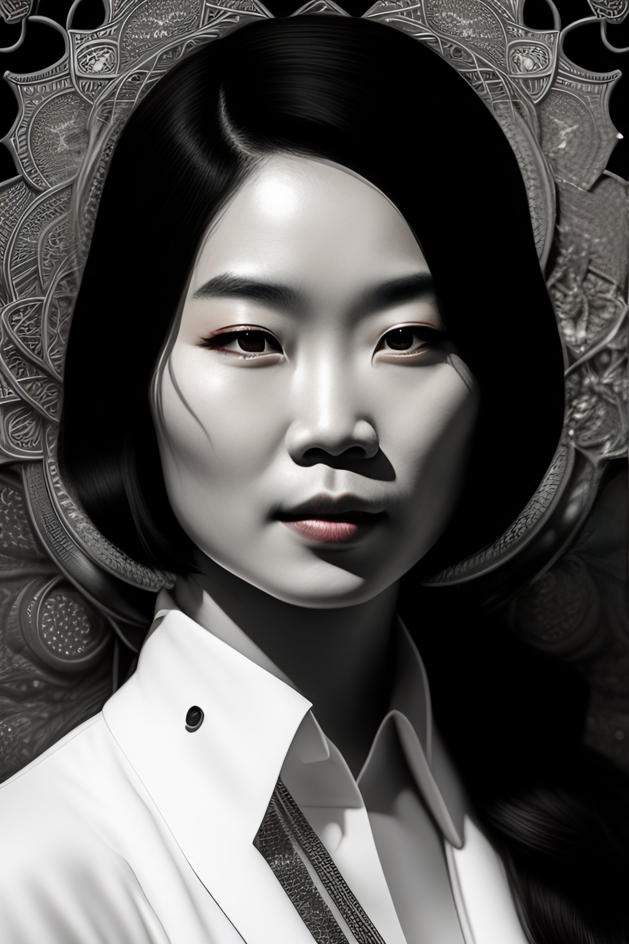 Lexica - Closeup portrait of mitski, an ultrafine detailed illustration ...