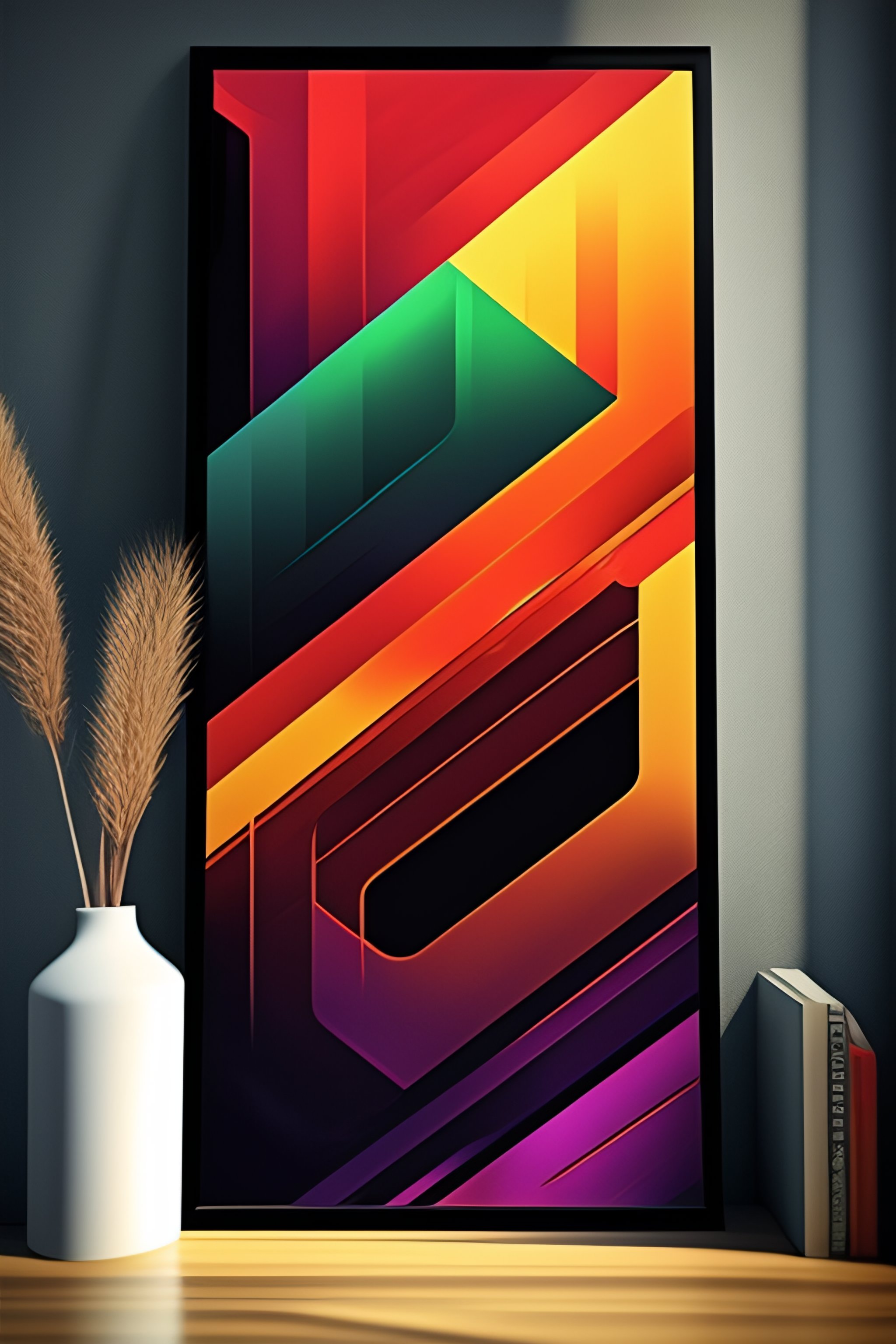 Lexica - Abstract Marvel Comics Poster