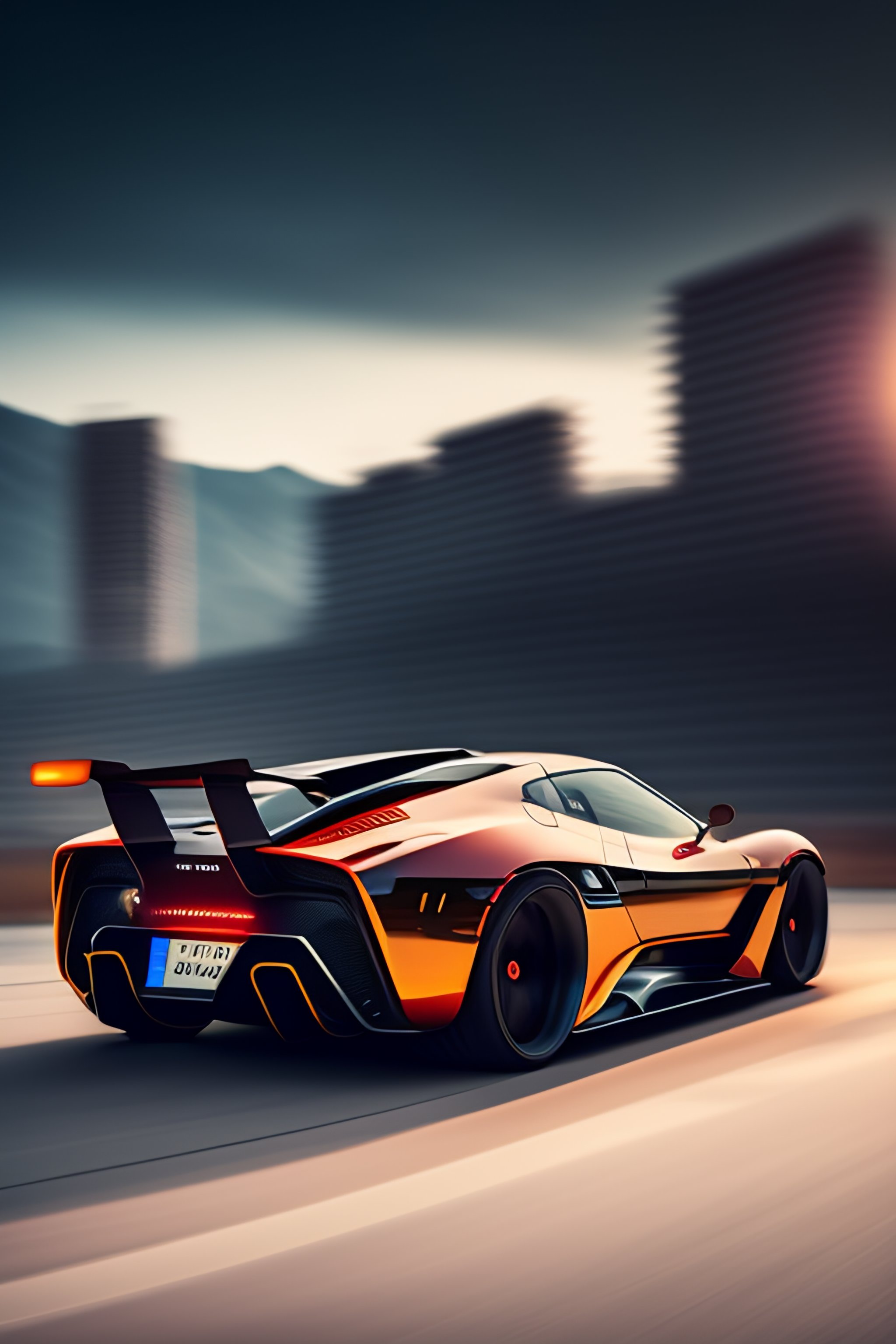 Lexica - Car, cyberpunk