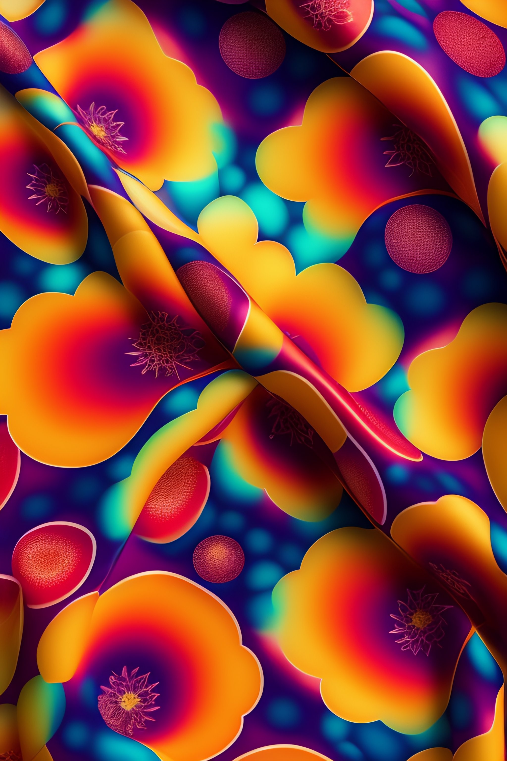 Lexica - Fashion show into fashion style digital printed fabric pattern ...