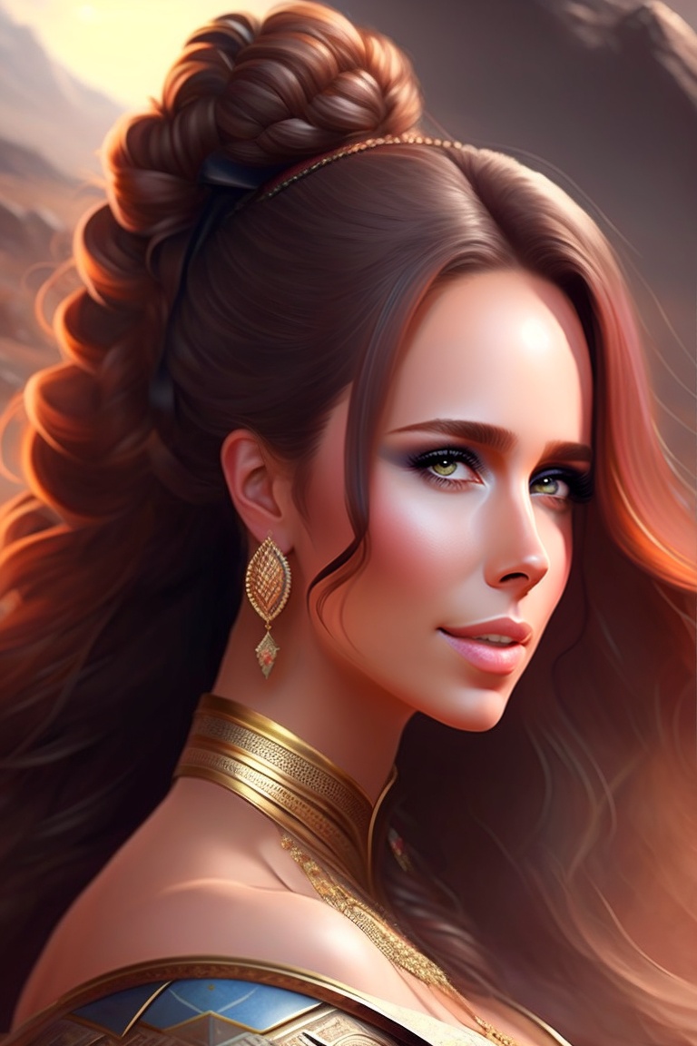 Lexica - Jennifer Love Hewitt, ancient Greece, fantasy.