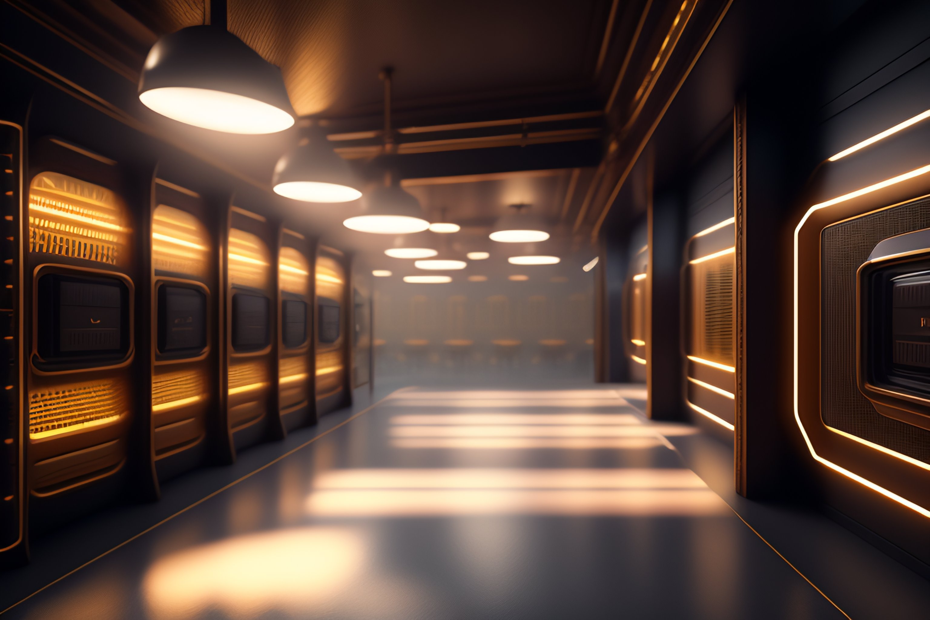 Lexica - Mechanized room, neorealist art room, intricate details ...