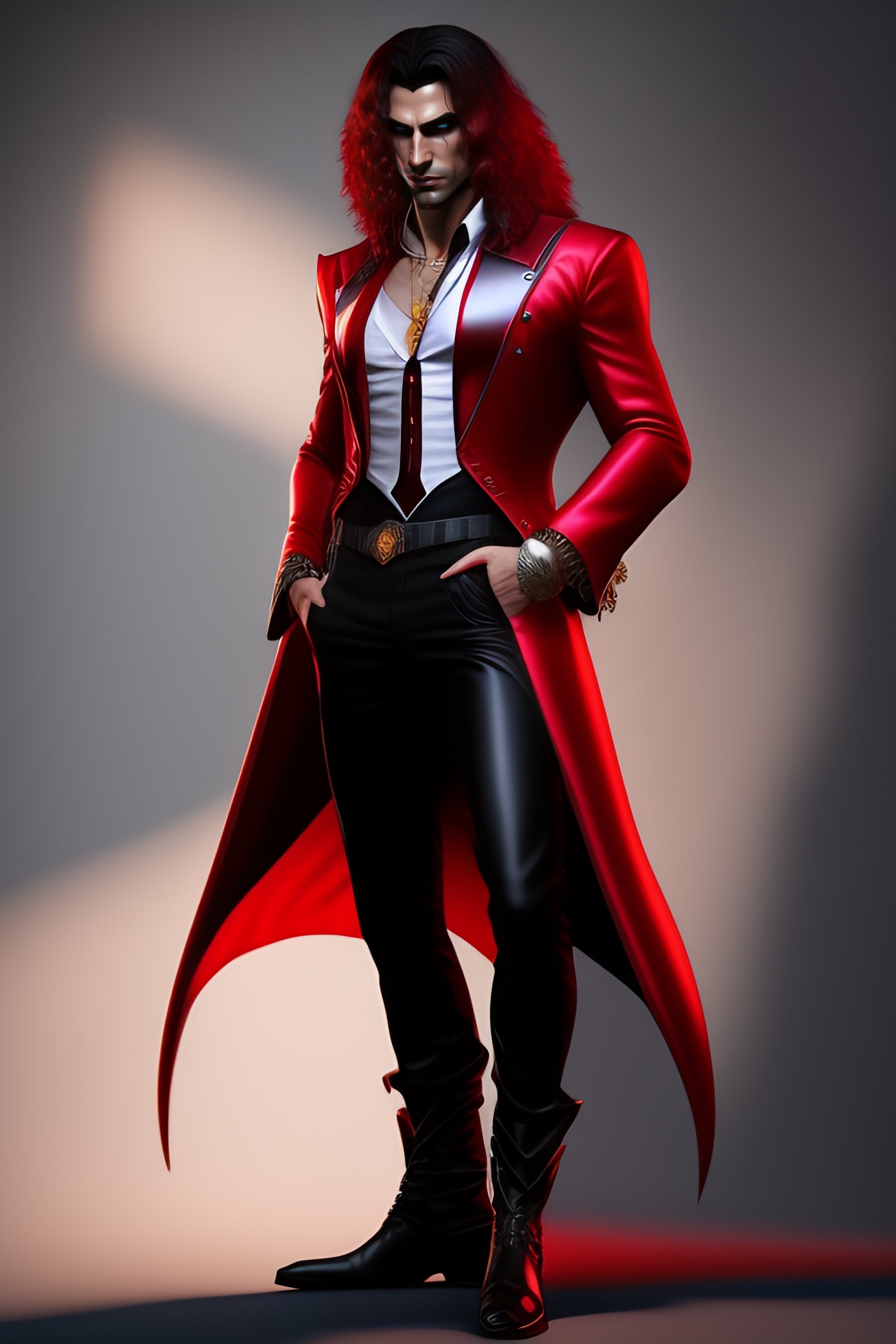 Lexica Digital Art Fullbody Portrait Of Vampire The Masquerade