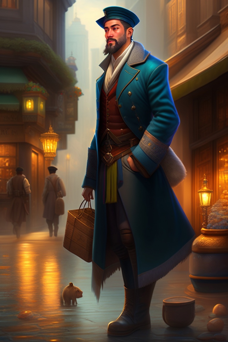 Lexica - In a bustling city, there was a greedy merchant who cared only ...