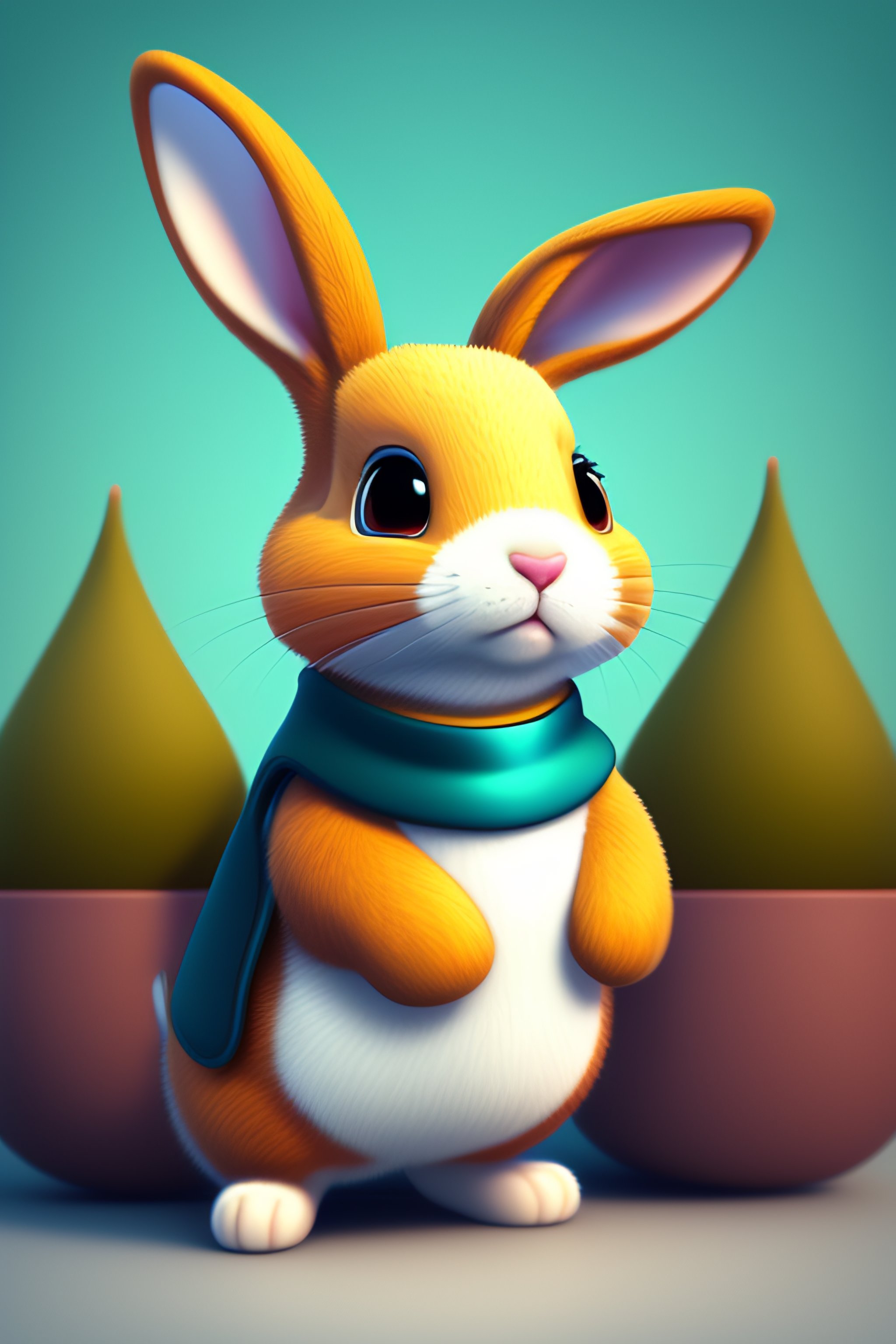 Lexica - Cartoon bunny for children's book