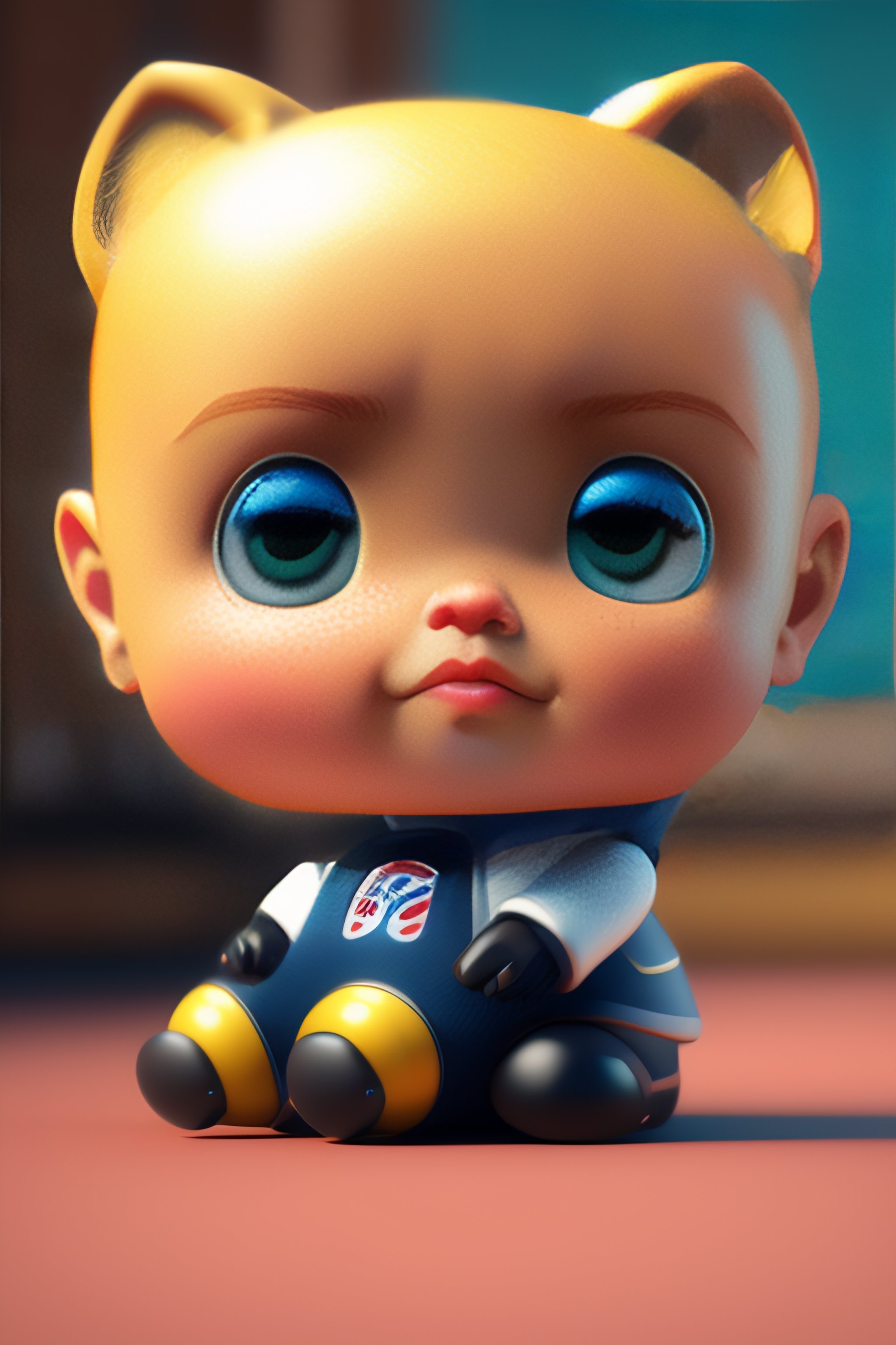 Lexica - Toy 3D realistic, kawaii,Toy baby, Elon musk, California usa ...