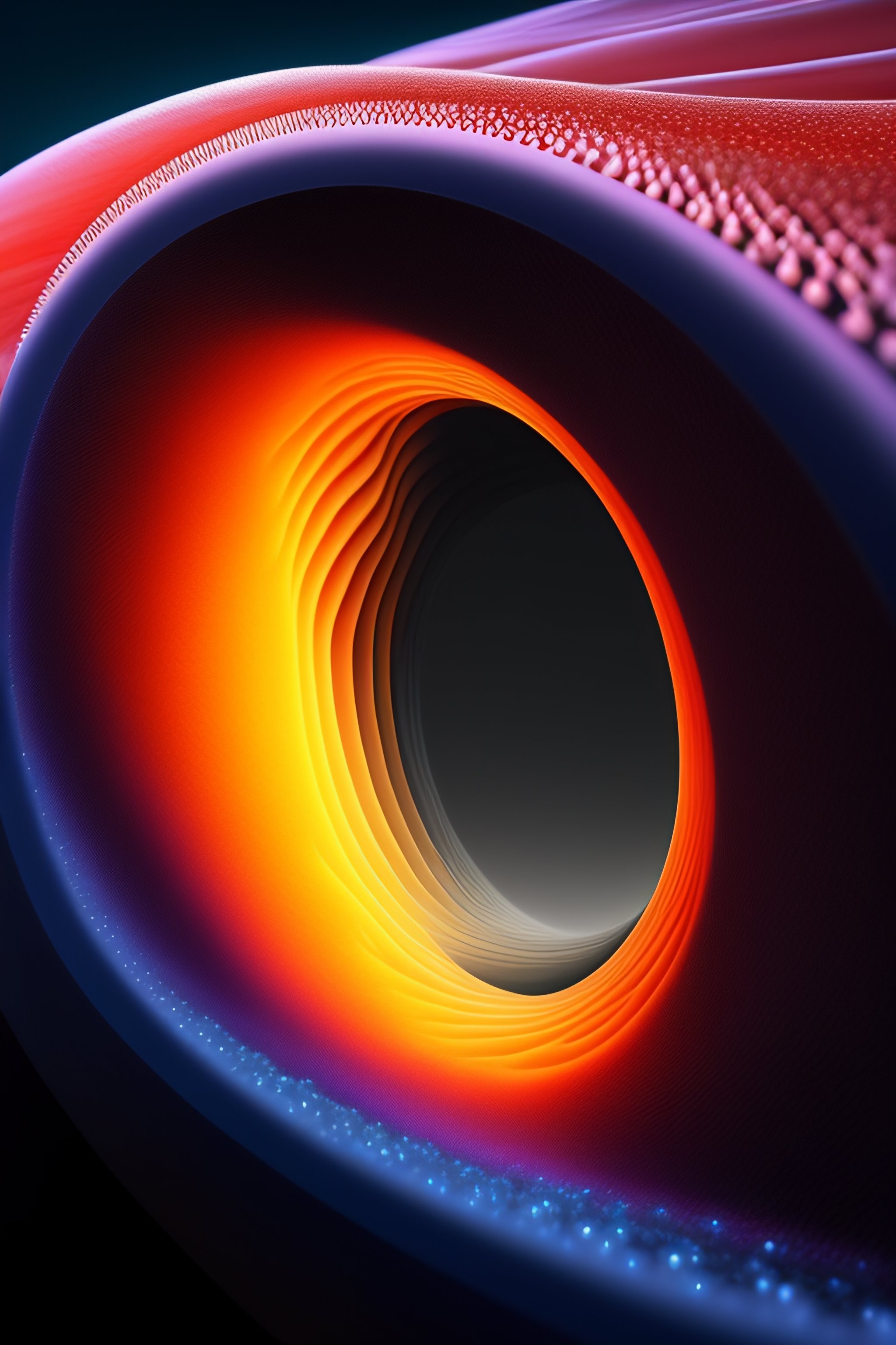 Lexica - Tunneling electron microscope image of oxygen migrating across ...