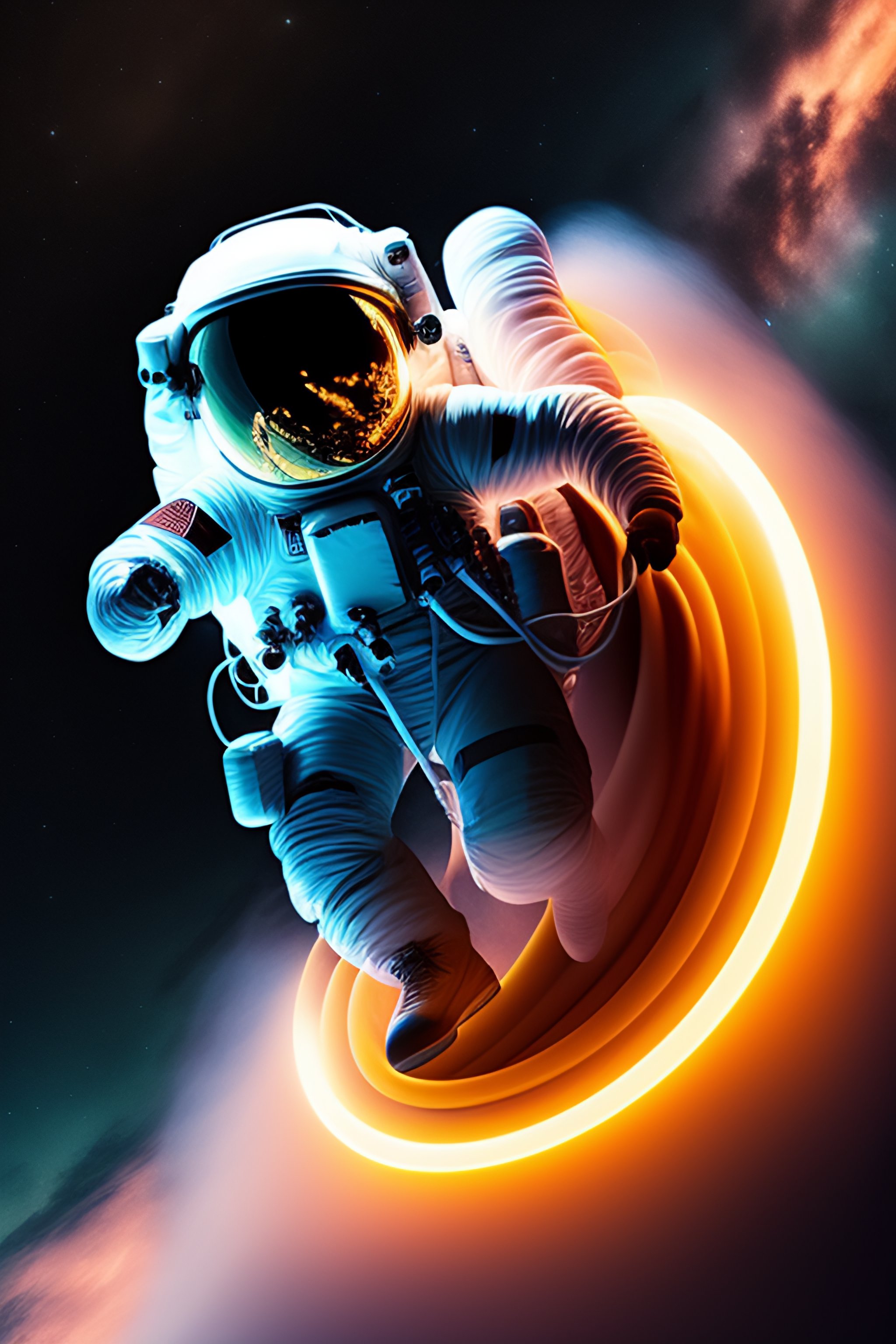 Lexica - Astronaut rope jumping app