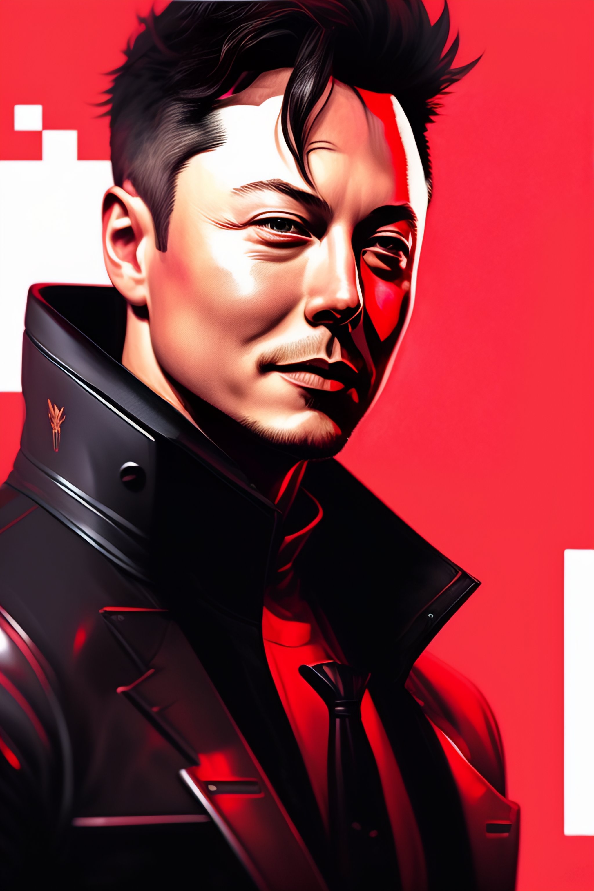 Lexica - Highly detailed portrait of elon musk, by Dustin Nguyen ...