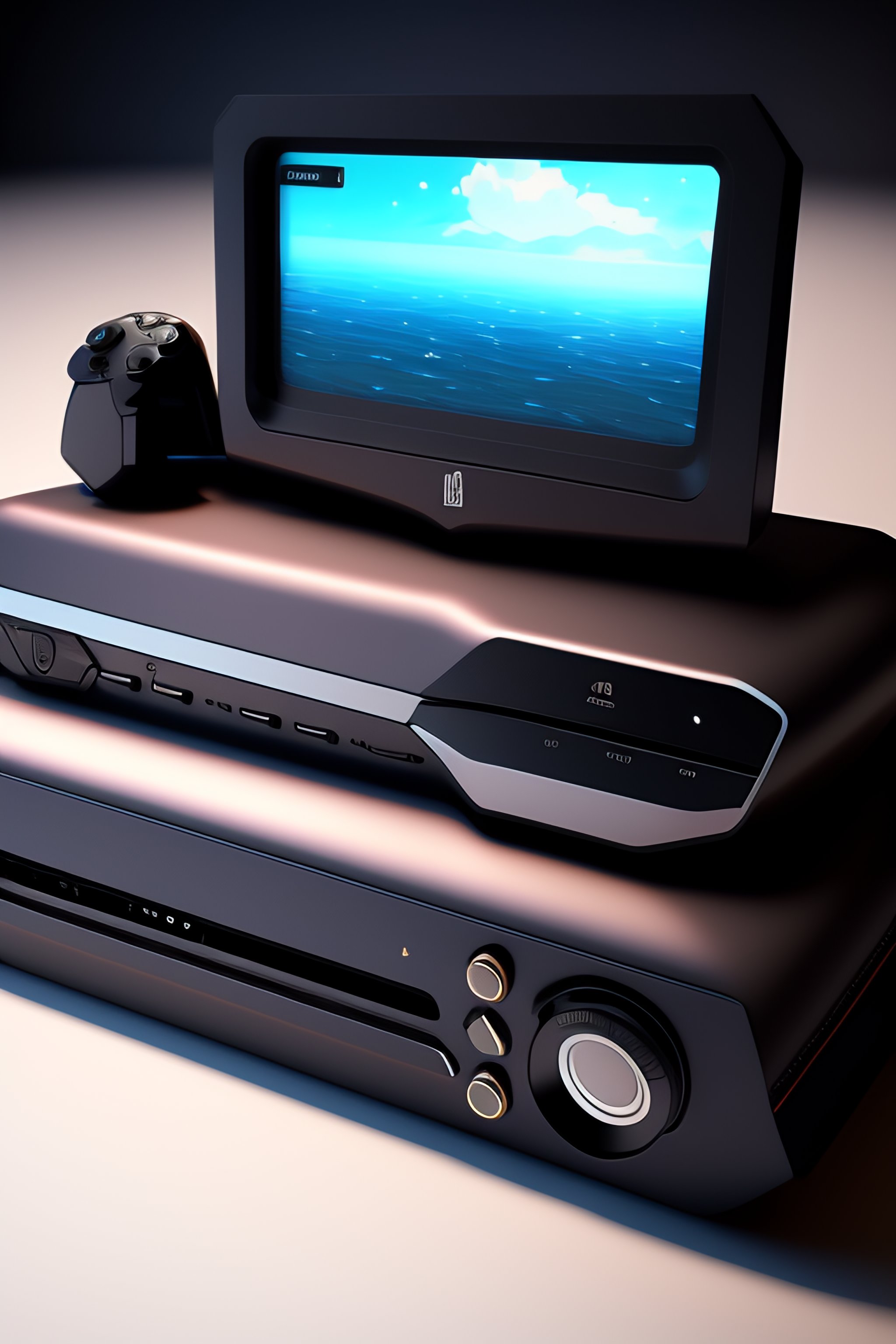 Lexica - High resolution video game console.