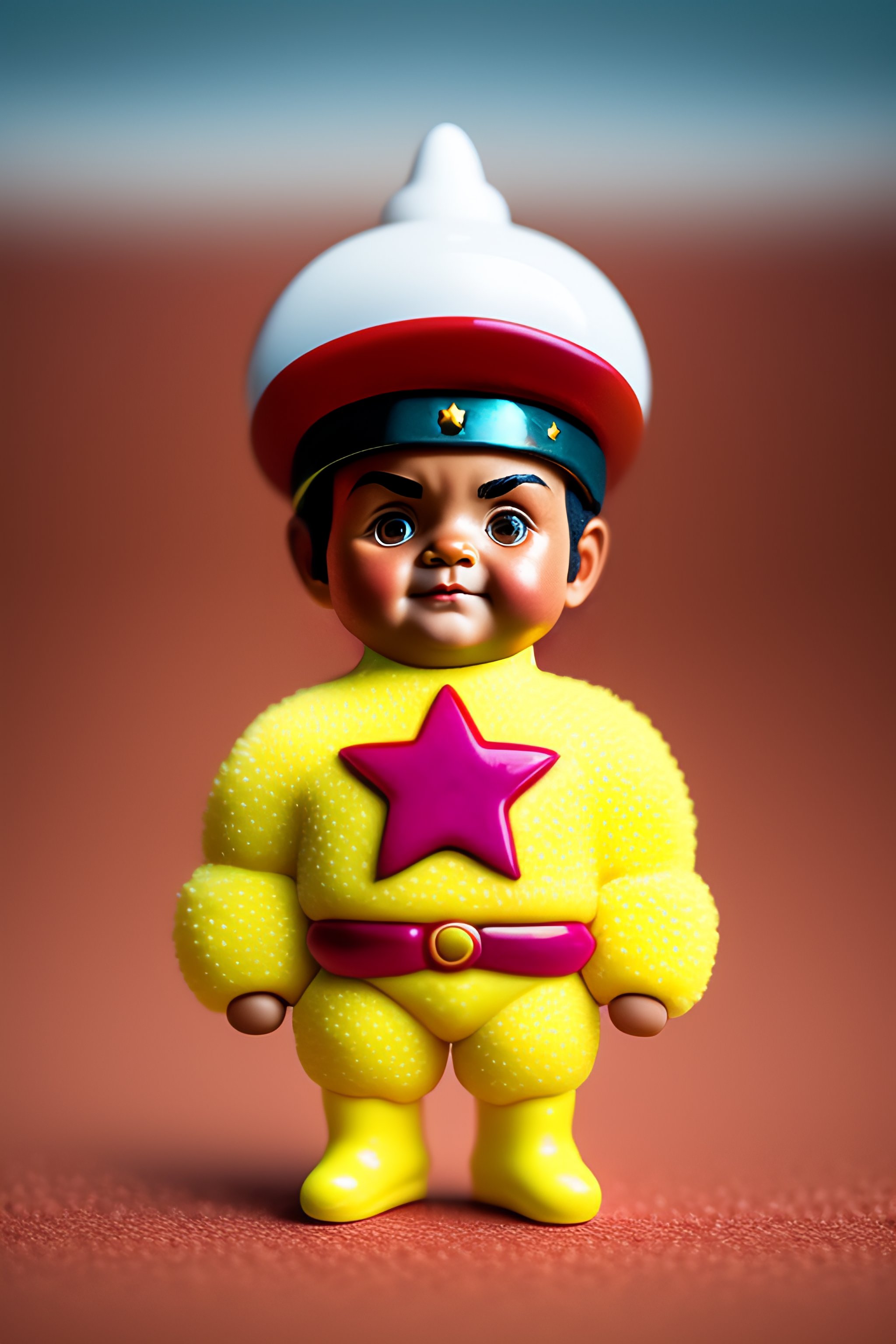 Lexica - Super hero cream mascot