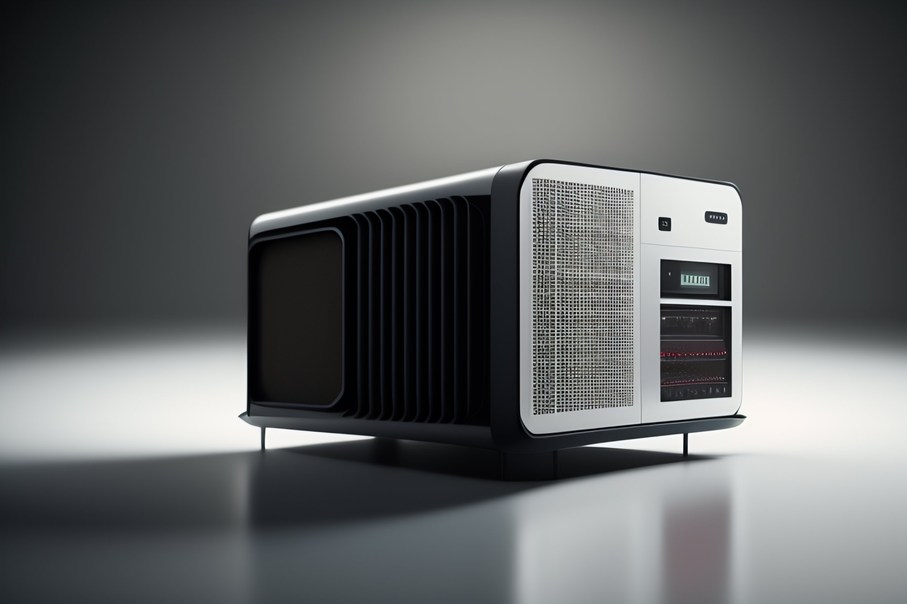 Lexica - A computer designed by Dieter Rams. Intricate render ...
