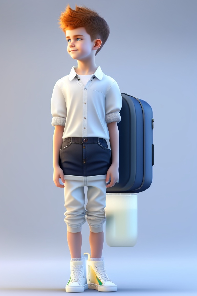 Lexica - White skinny boy, full height, high quality, Juni style ...