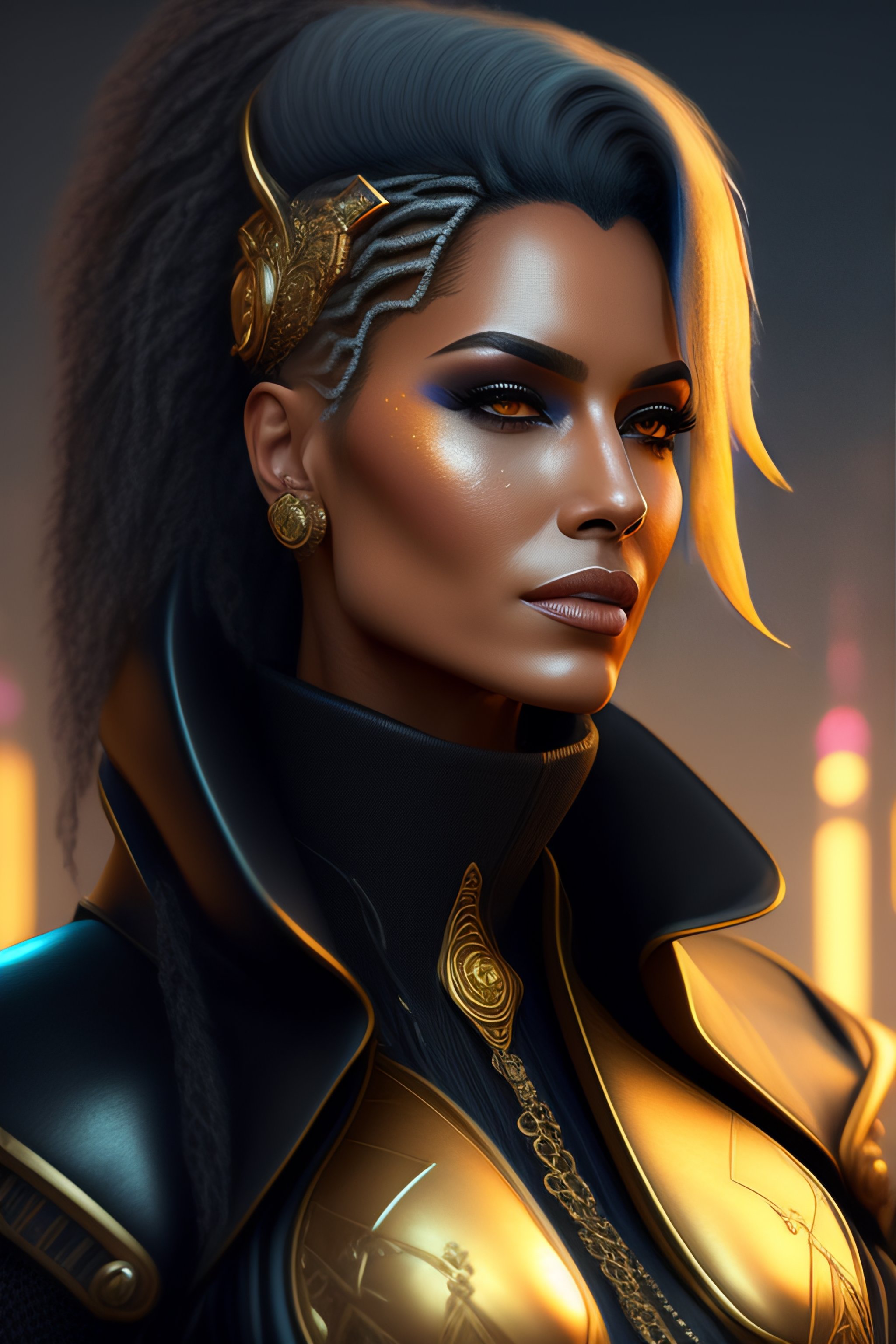 Lexica - Cyberpunk character by Carlo Crivelli