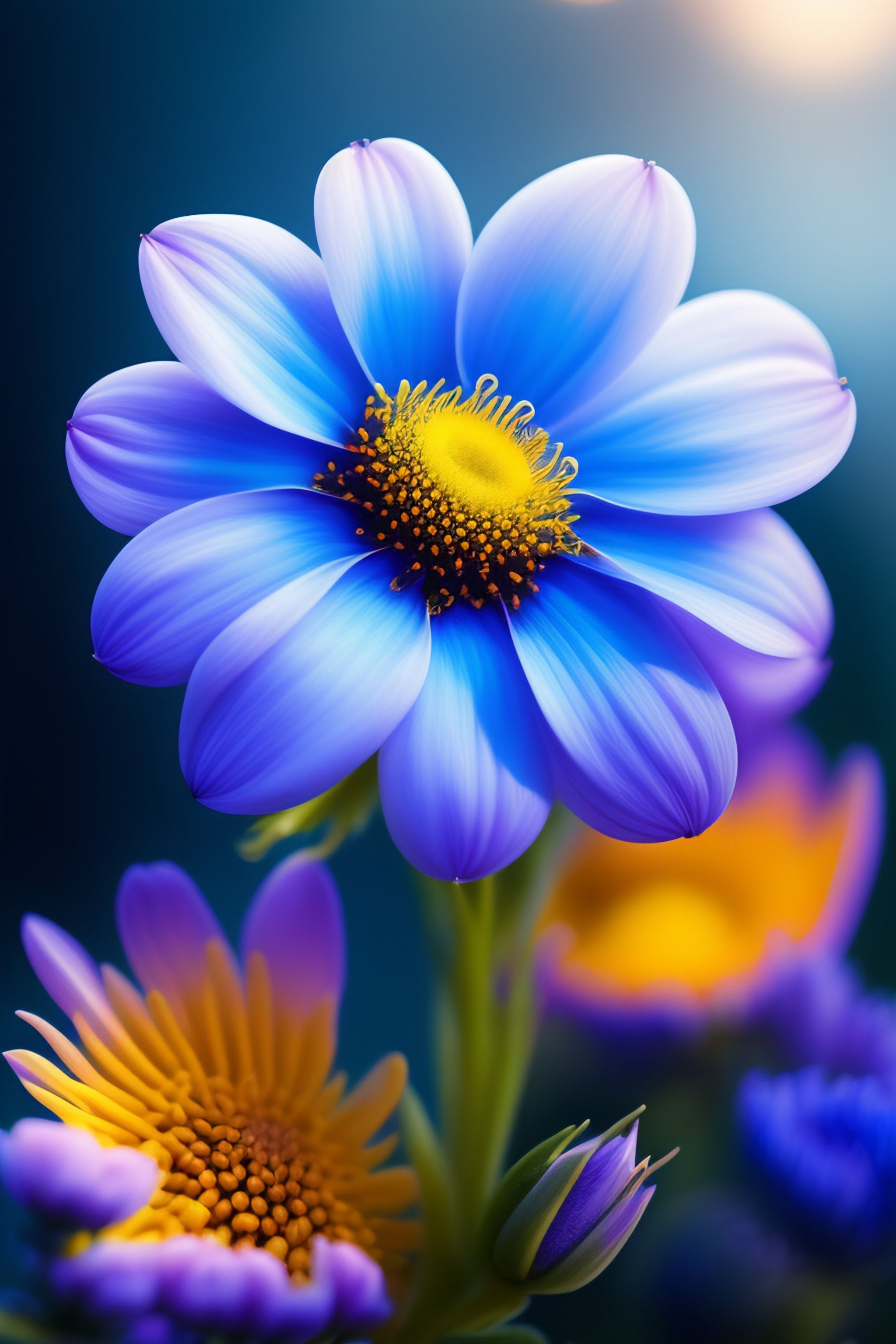 Lexica - Lovely big blue flower