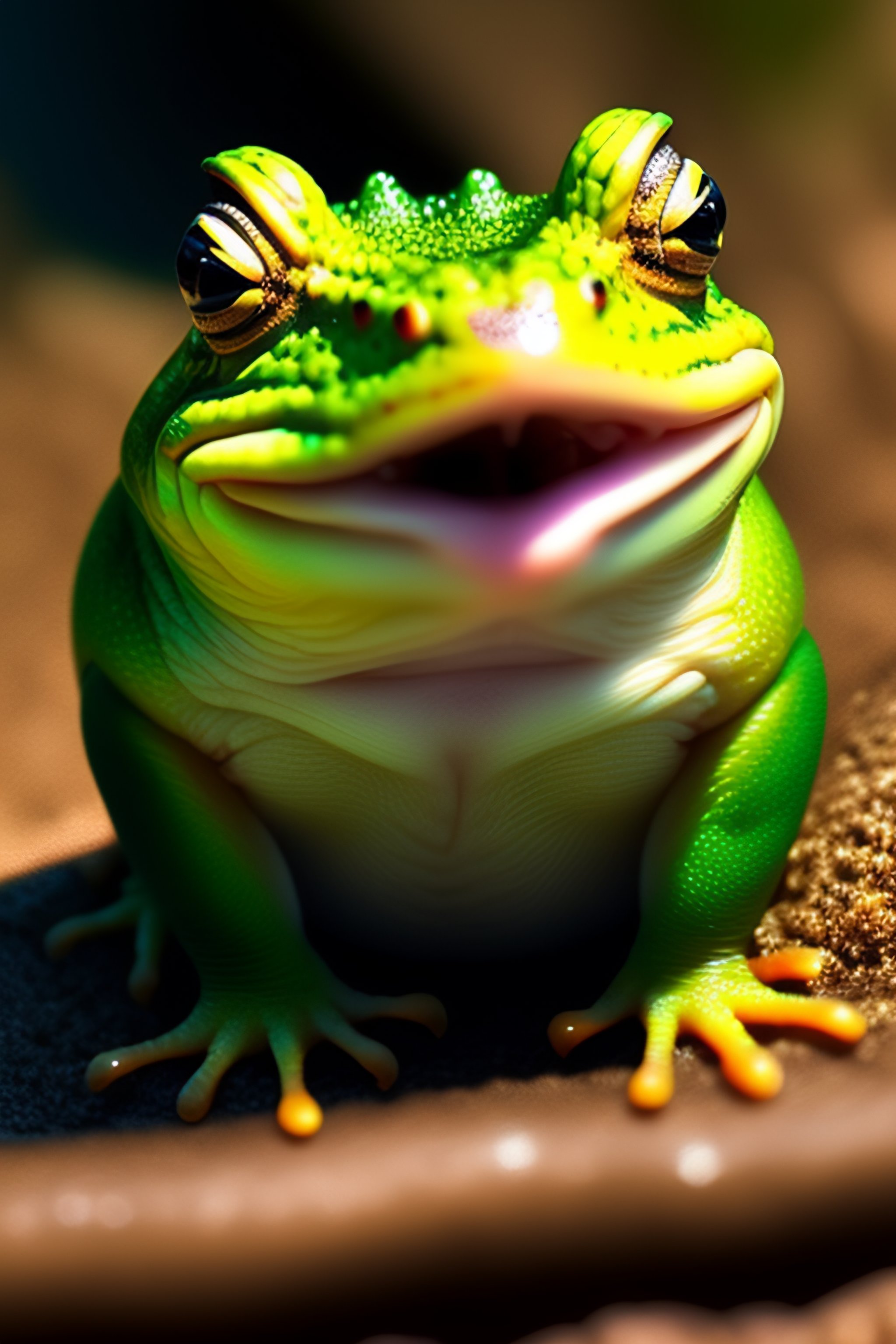 Lexica - Revenge of smiling toad