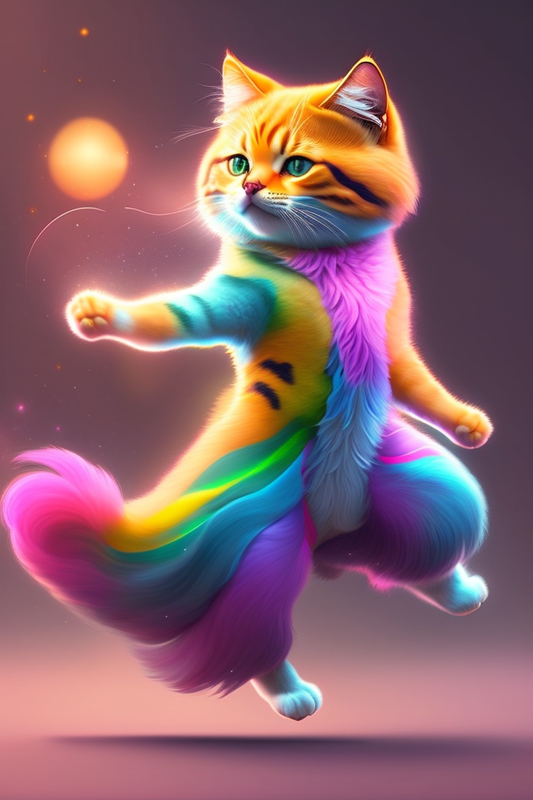 Lexica - Highly detailed dancing cat just dance, art station ...