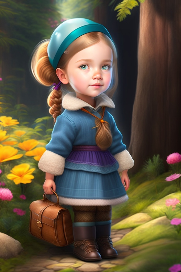 Lexica - Once upon a time, in a faraway land, there lived a young girl ...