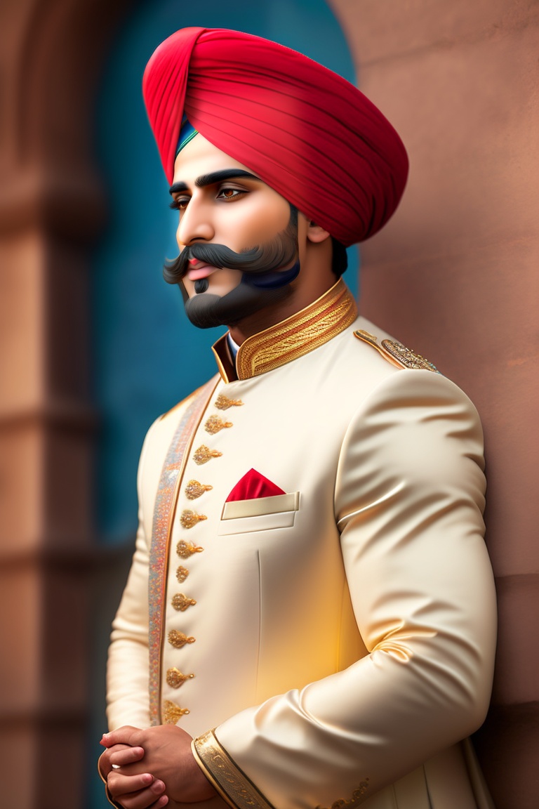 Lexica - A young handsome pakistani punjabi muslim jut man standing in ...