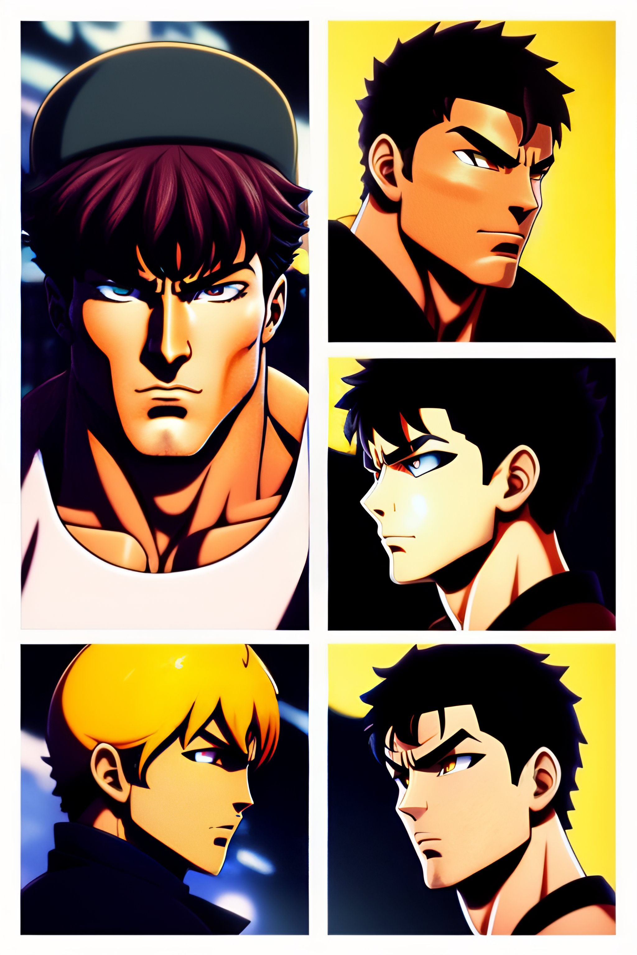 Lexica - Rocky Balboa anime