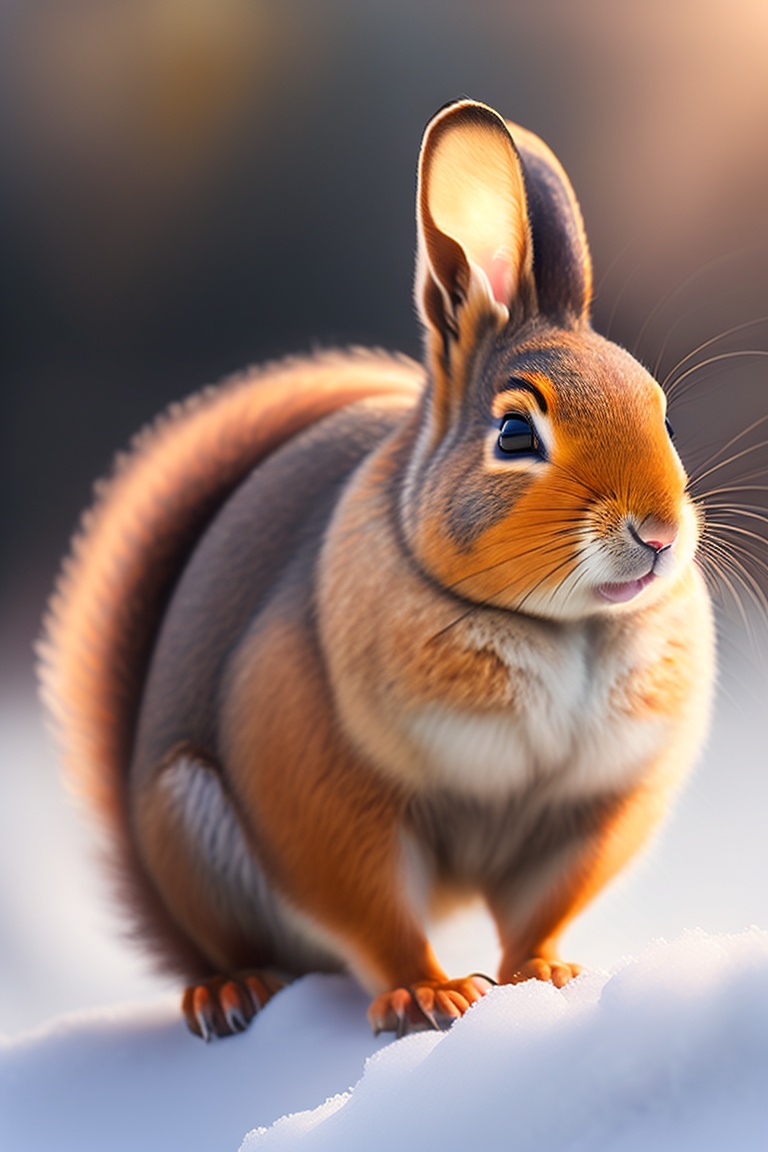 Lexica - When winter arrived, the squirrel had enough food, but the ...