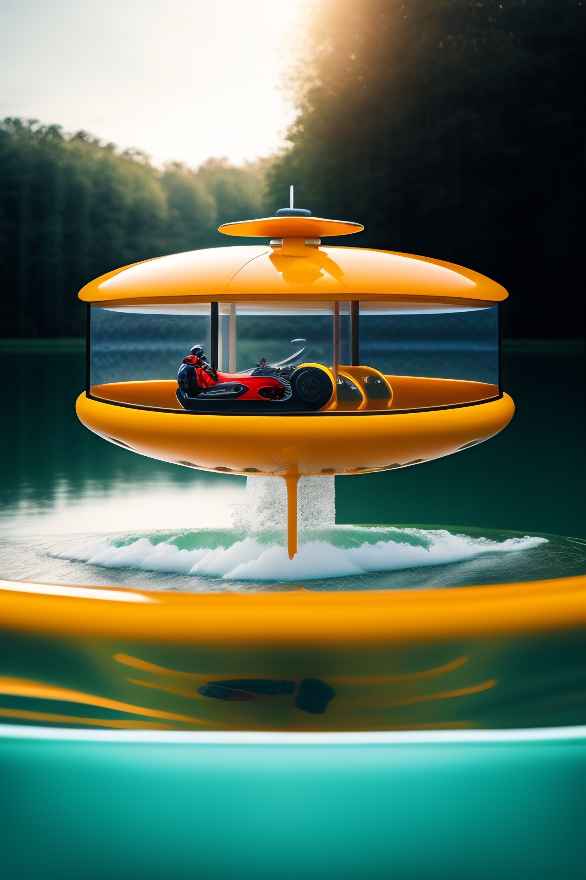 Lexica - Ground effect vehicle water craft wig