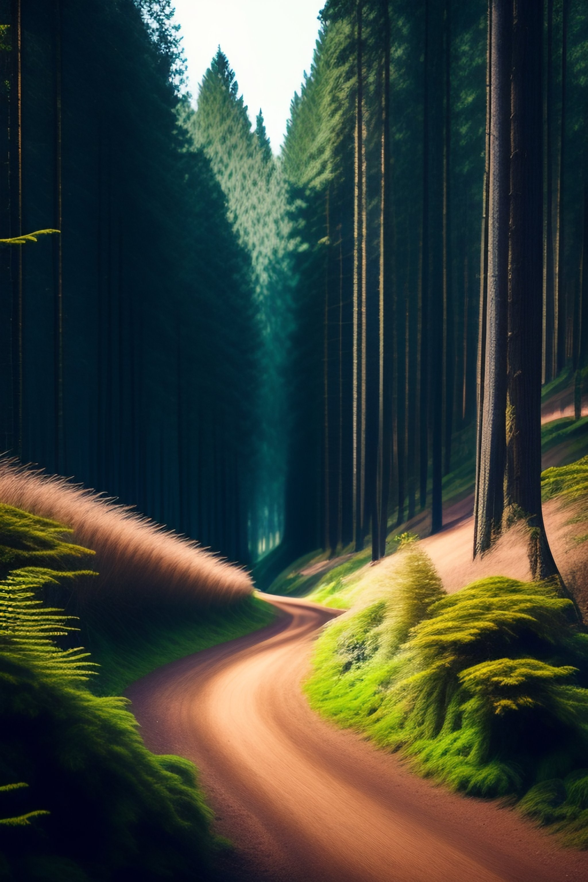 Lexica - 1km Racetrack in forest