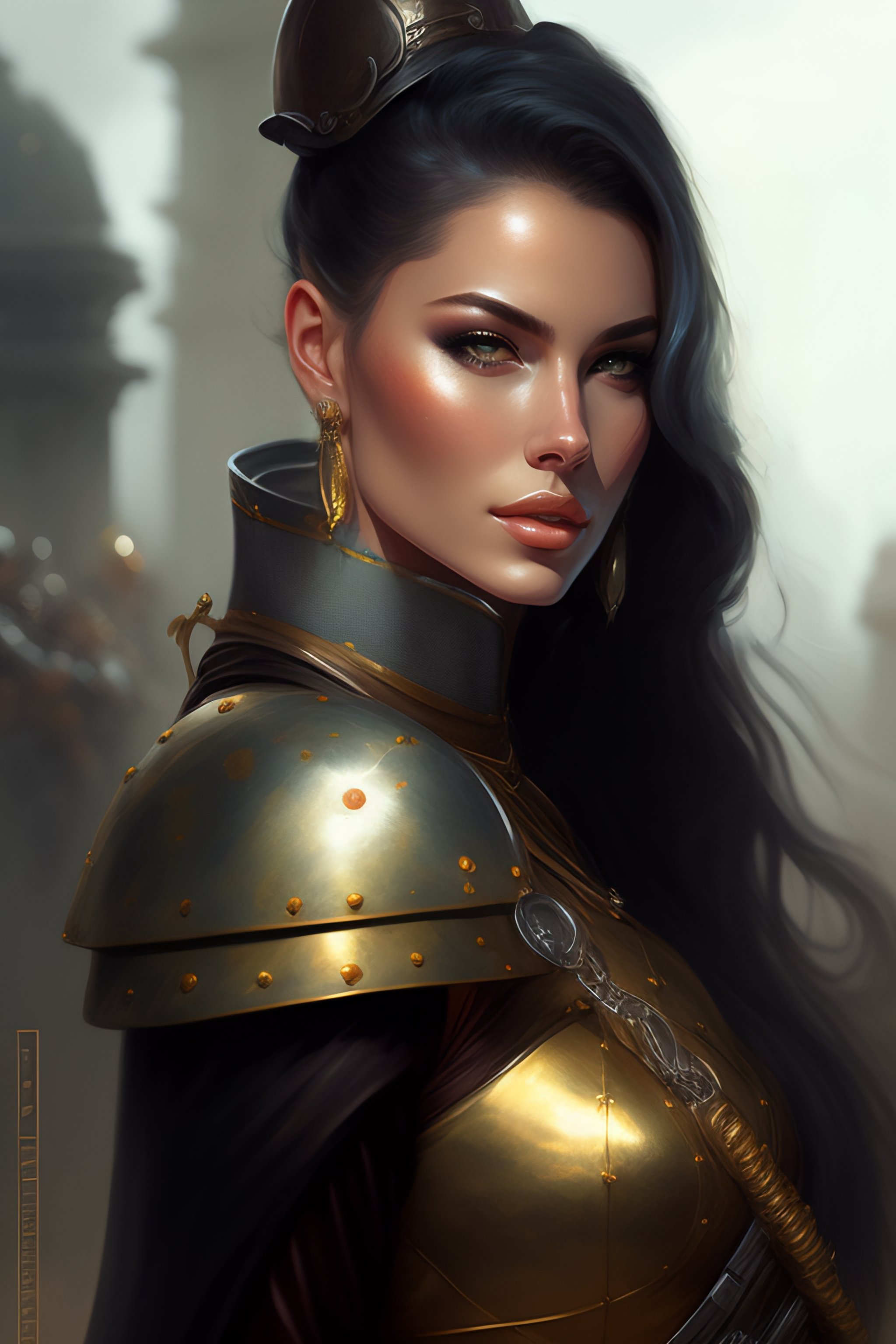 Lexica - Portrait of a warhammer bitcoin , epic, tragic, military art ...