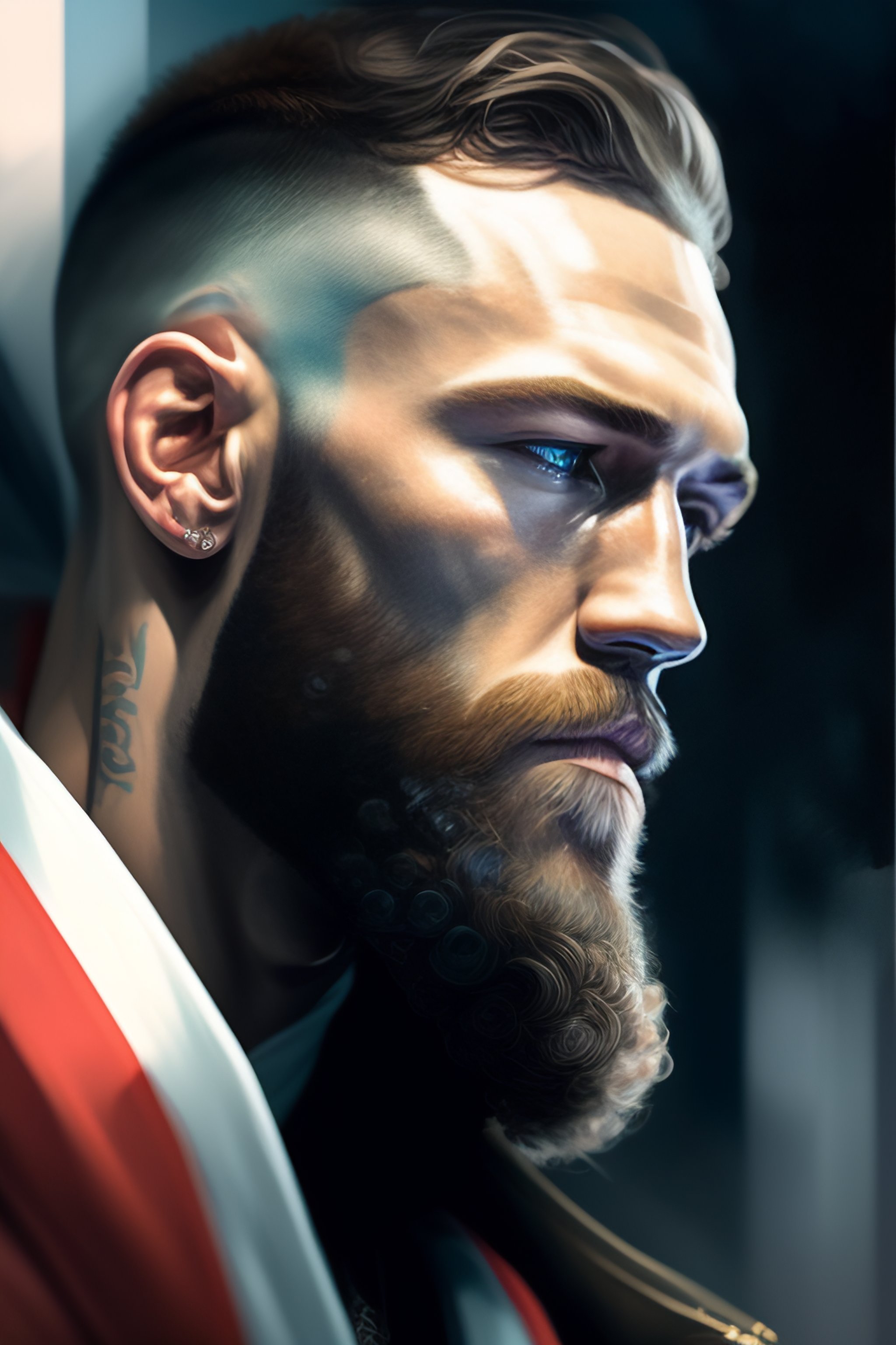 Lexica - Conor mcgregor character portrait portrait close up concept ...