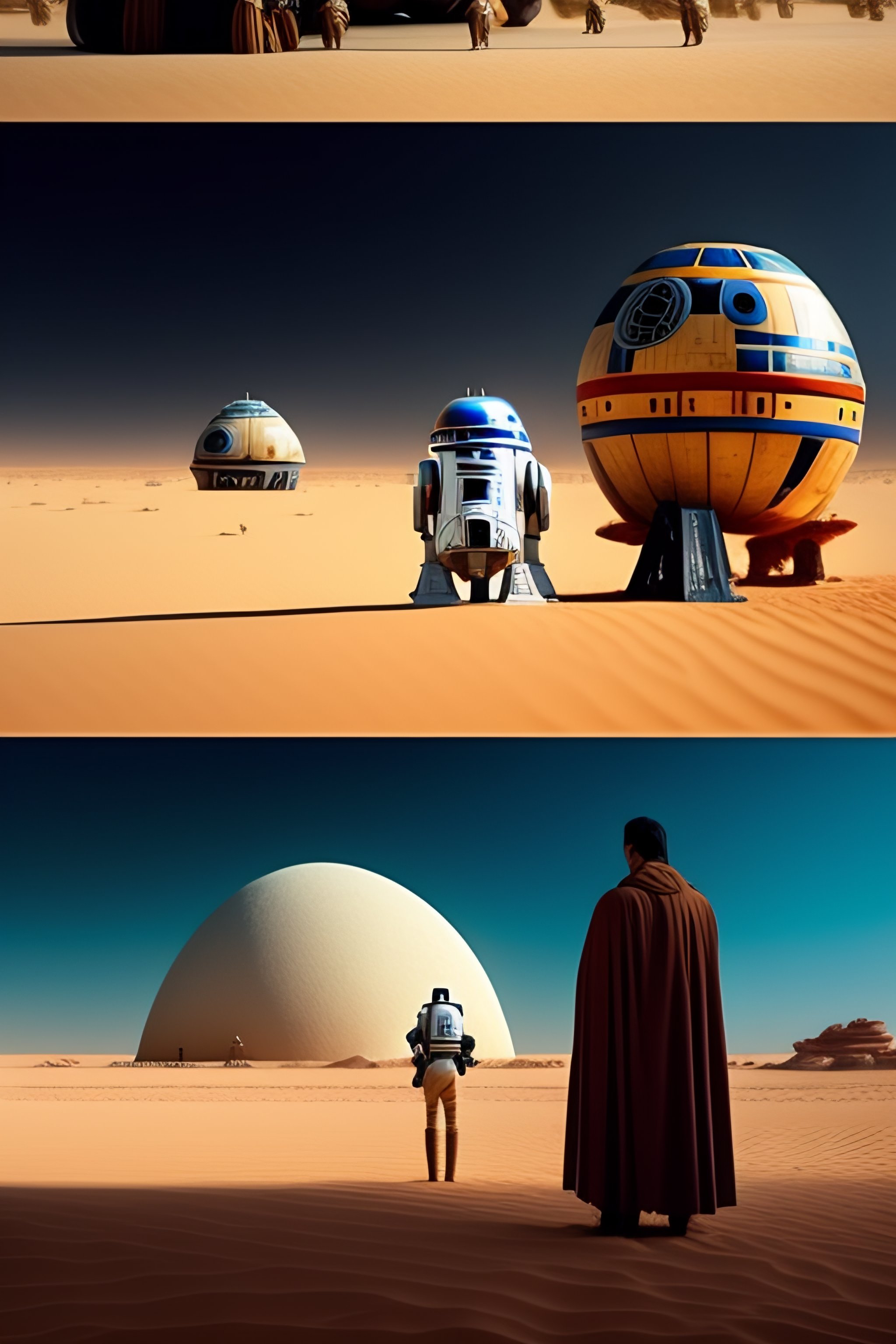 Lexica - Star wars directed by wes anderson