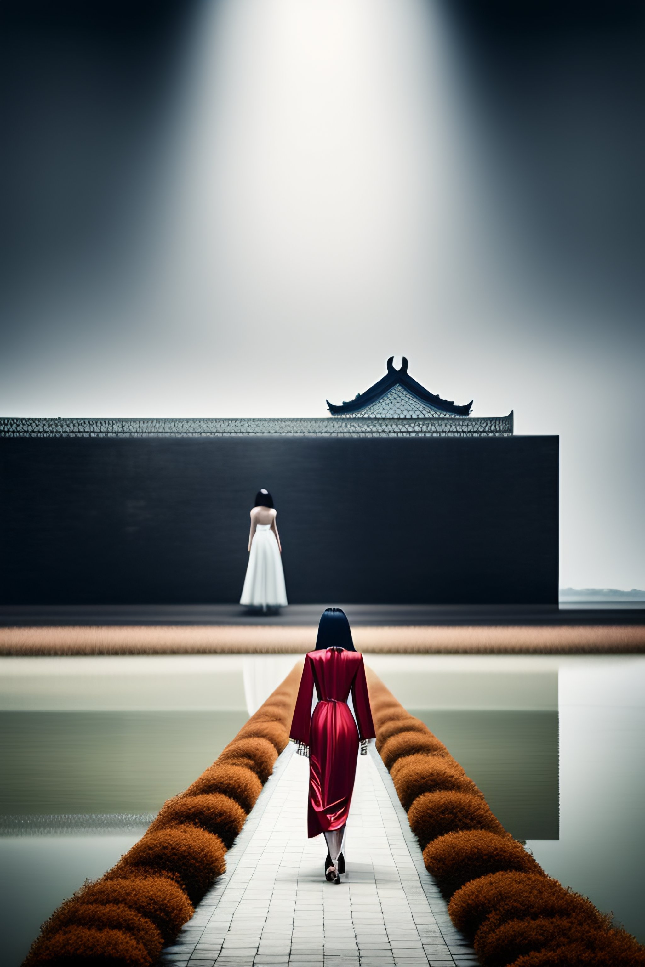 Lexica - Steven meisel landscape photography, chinese three women ...