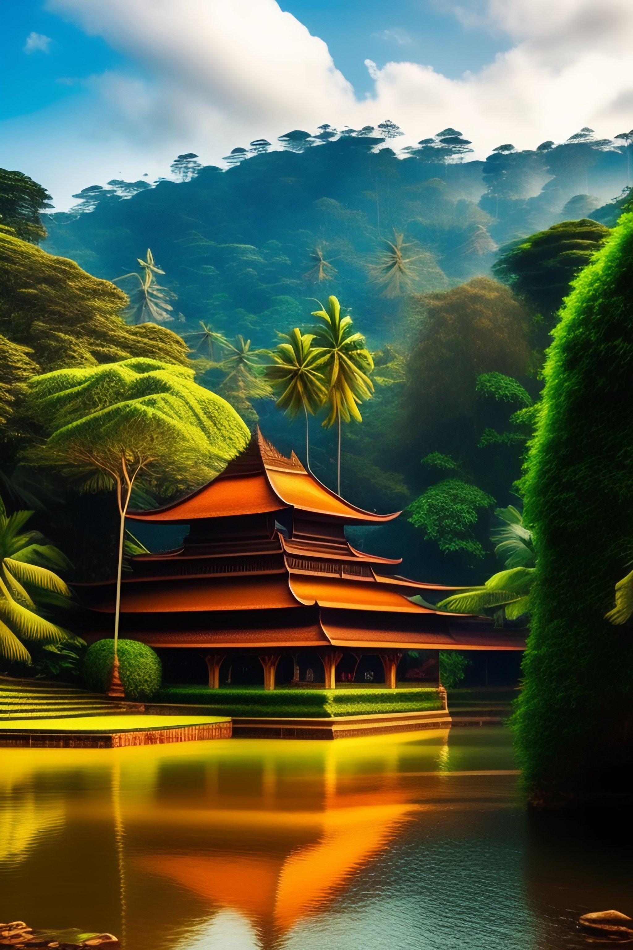 Lexica - Kandy sri lanka beautiful scenarios