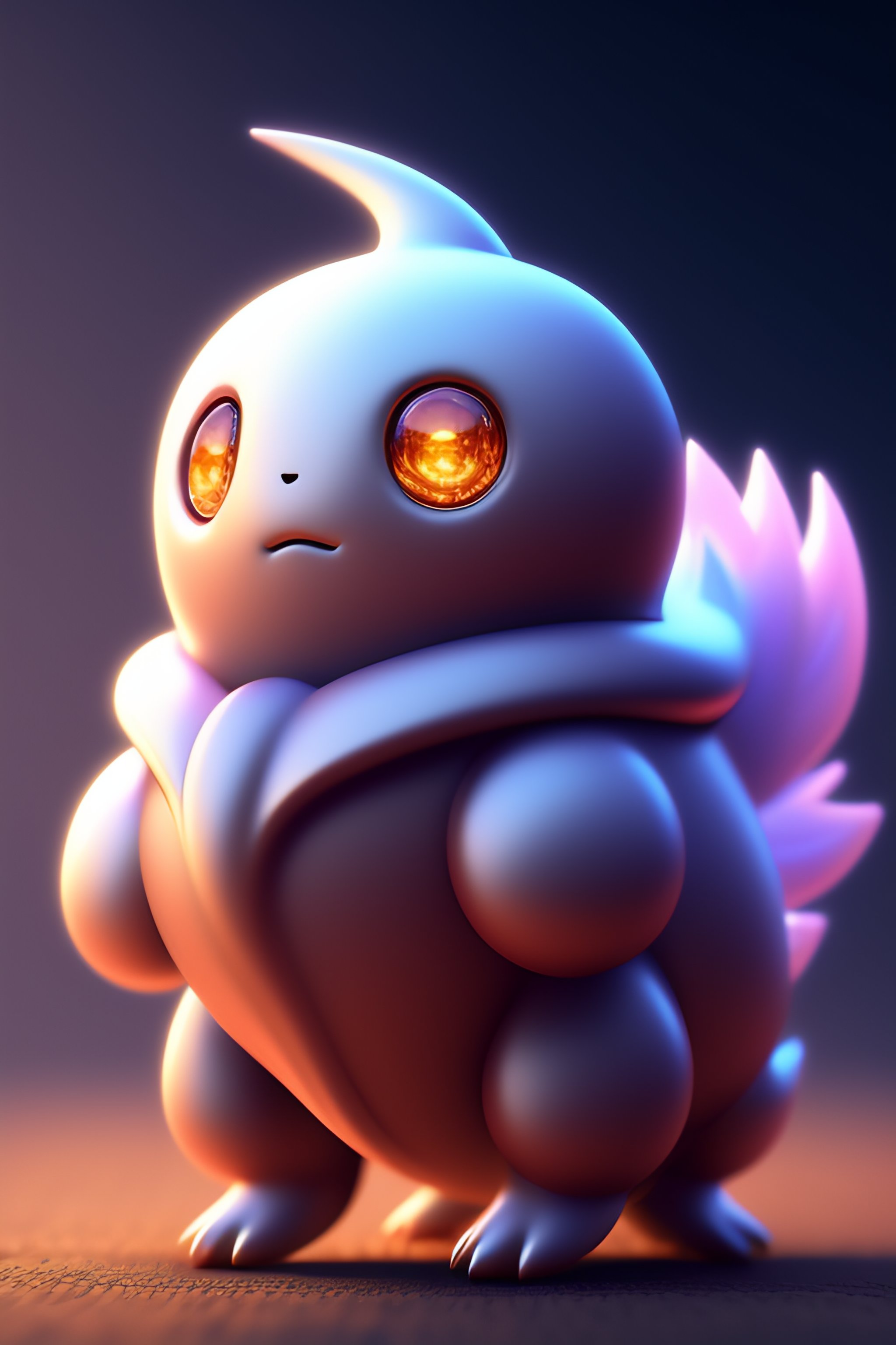 Lexica - A cute ghost type pokemon:: by beeple and James Gilleard and ...