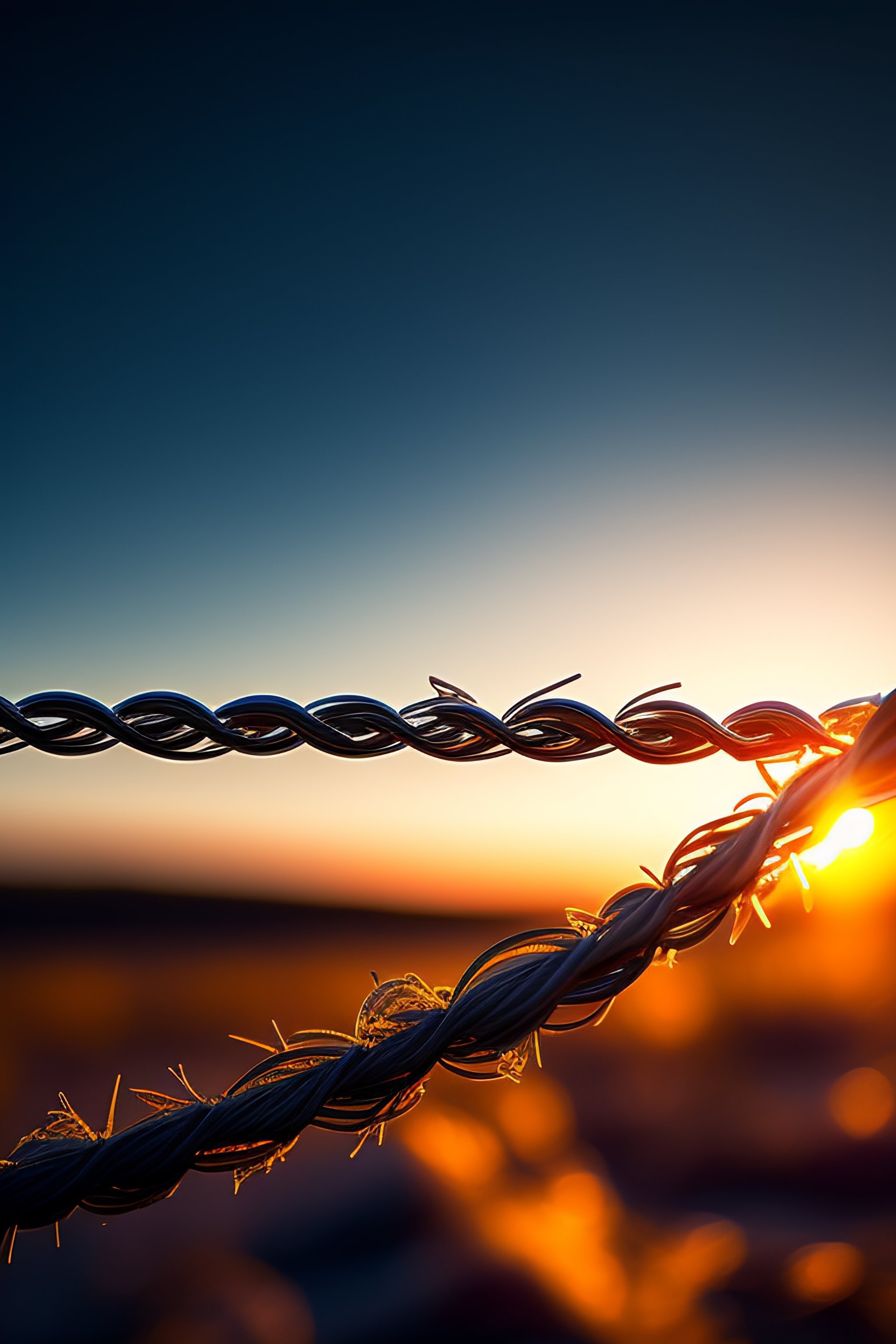 Lexica - A barbed wire chrome