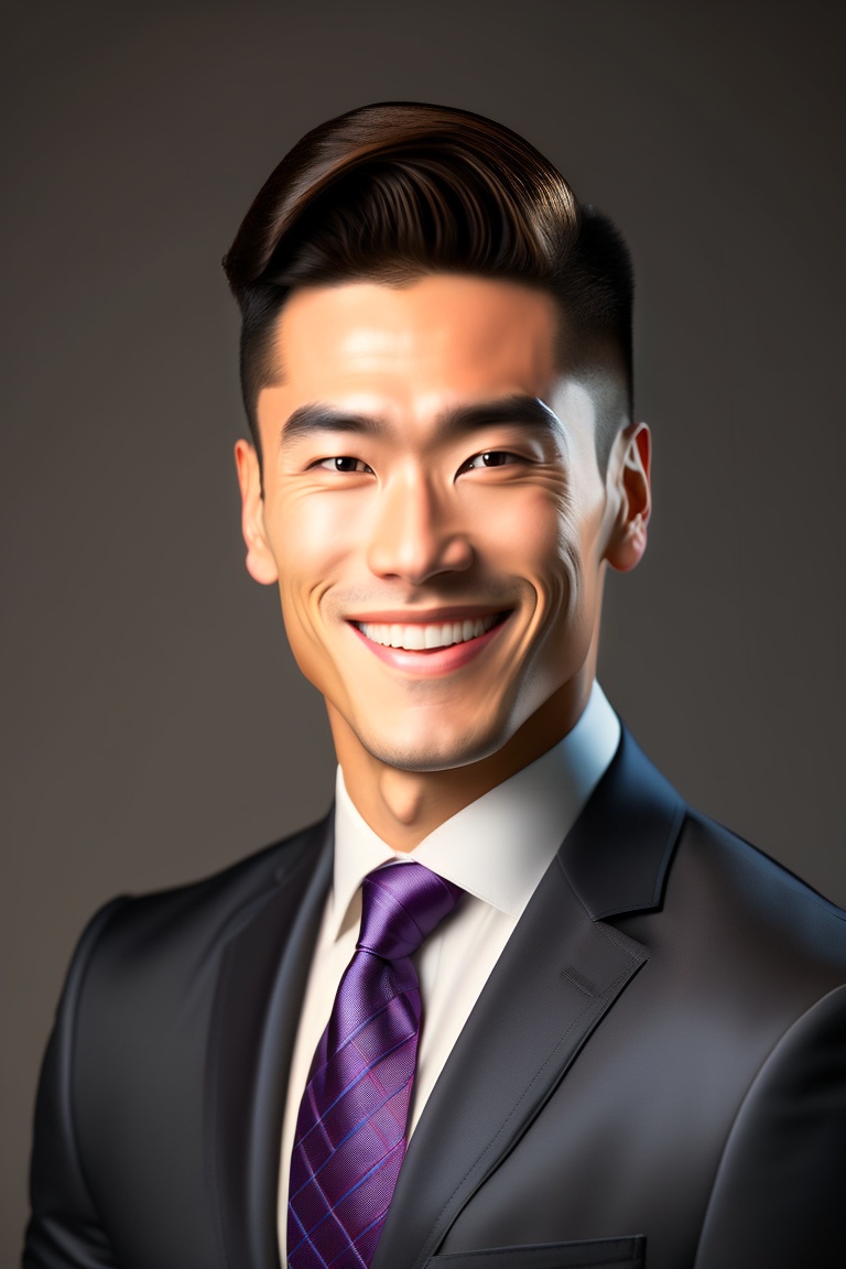 Lexica - A Corporate professional profile photo of A successful man ...