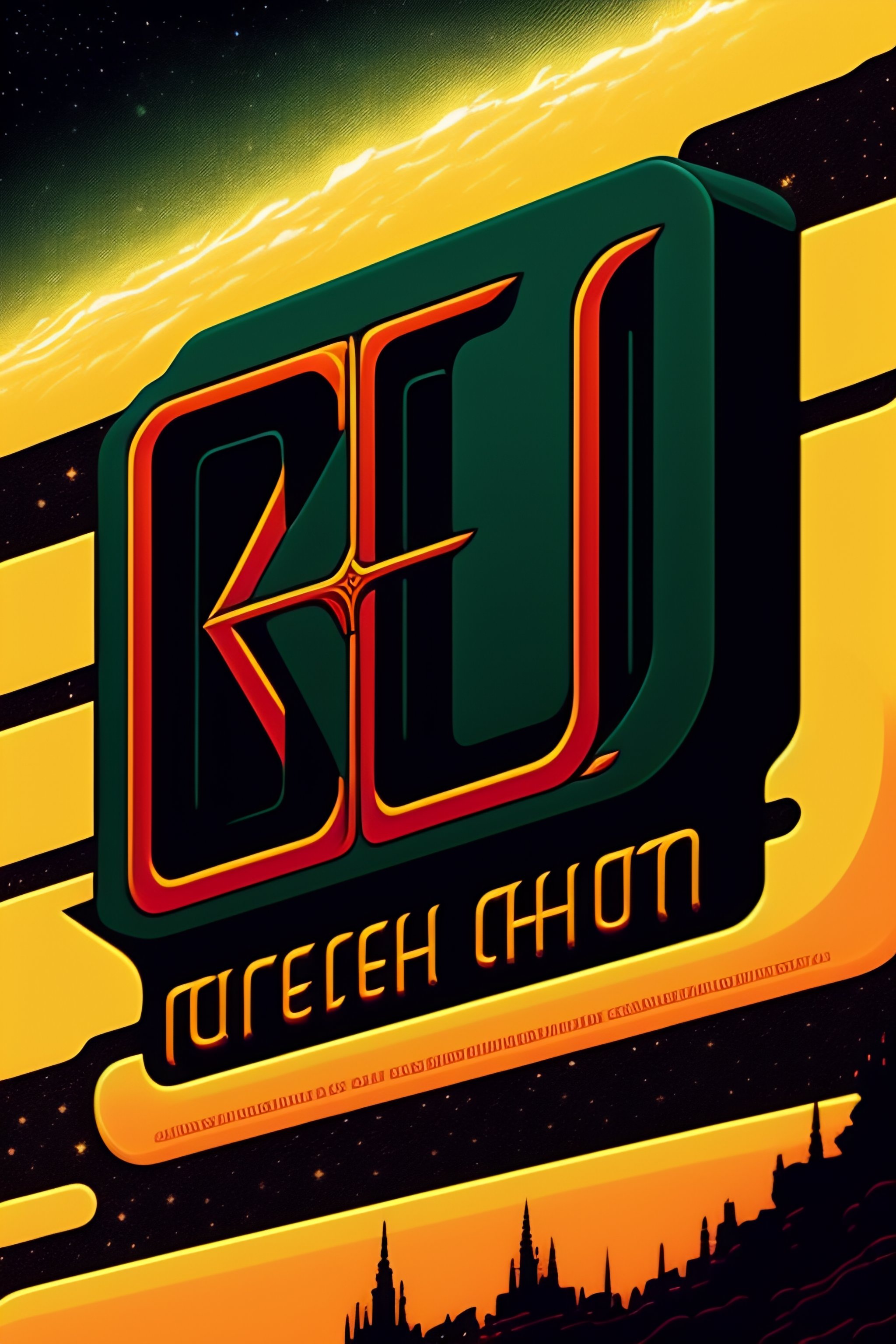 Lexica - Kek Cross-Over, logo design by Philippe Caza