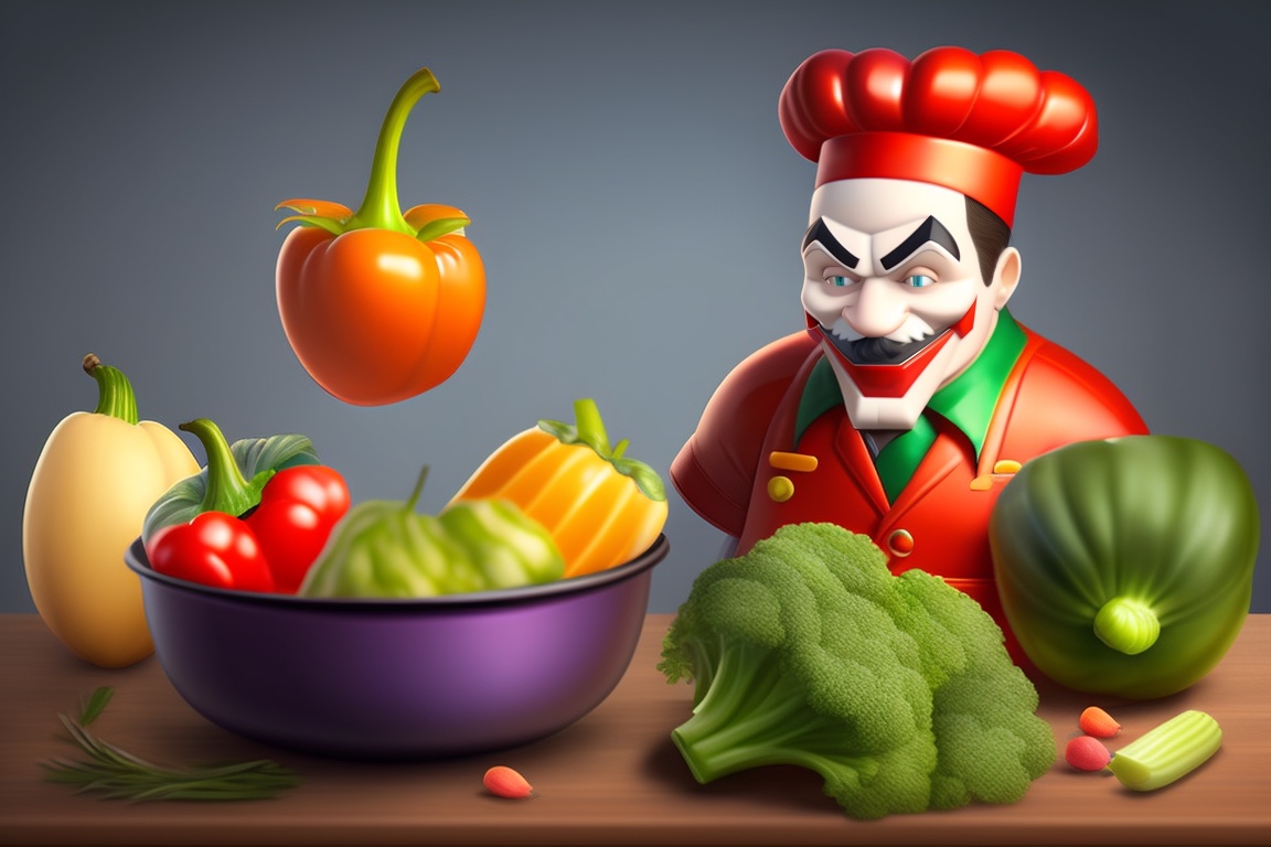 Lexica - Cooking food: vegetables,cooking with Joker